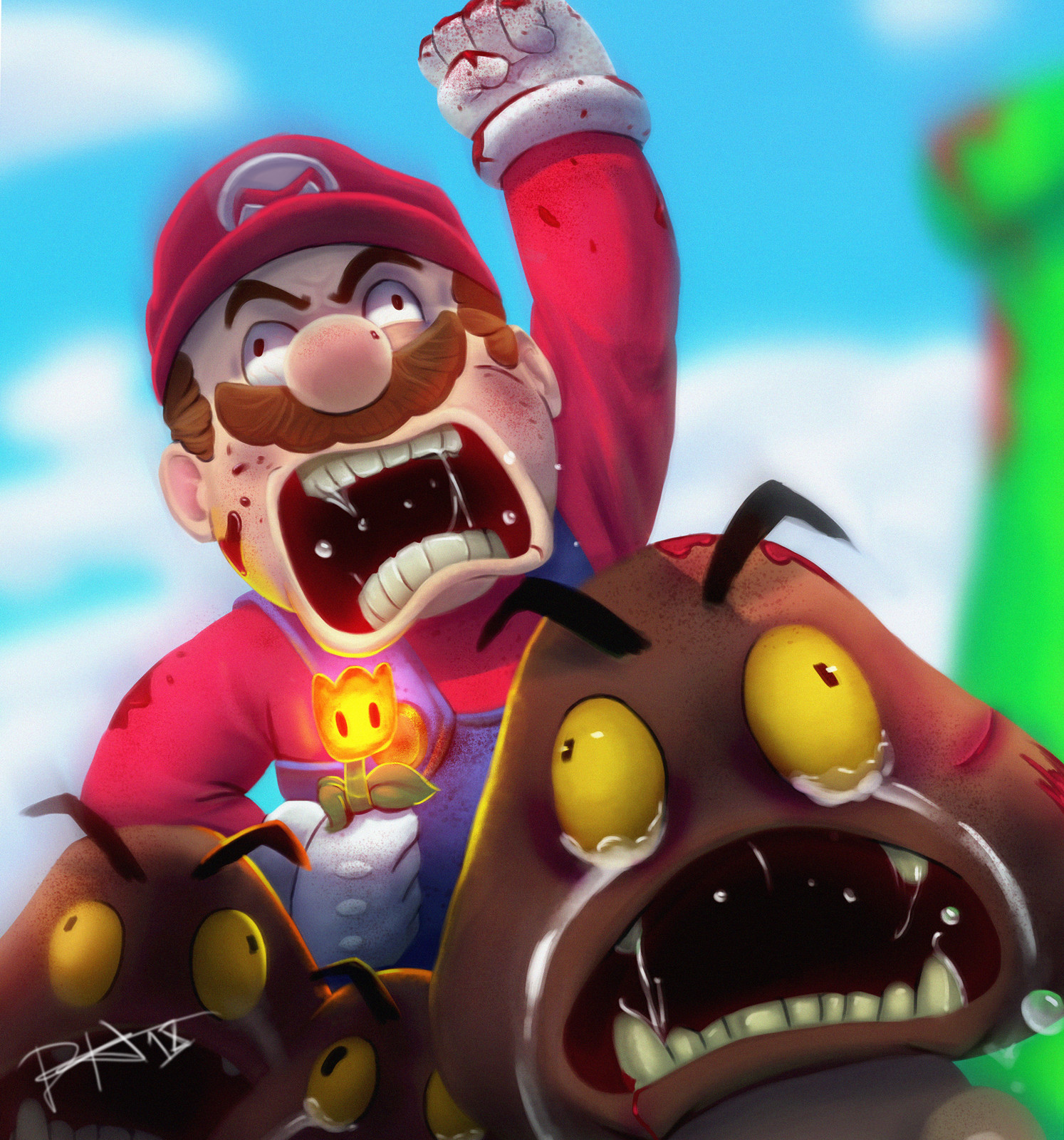 P. Henrikque - Angry Mario