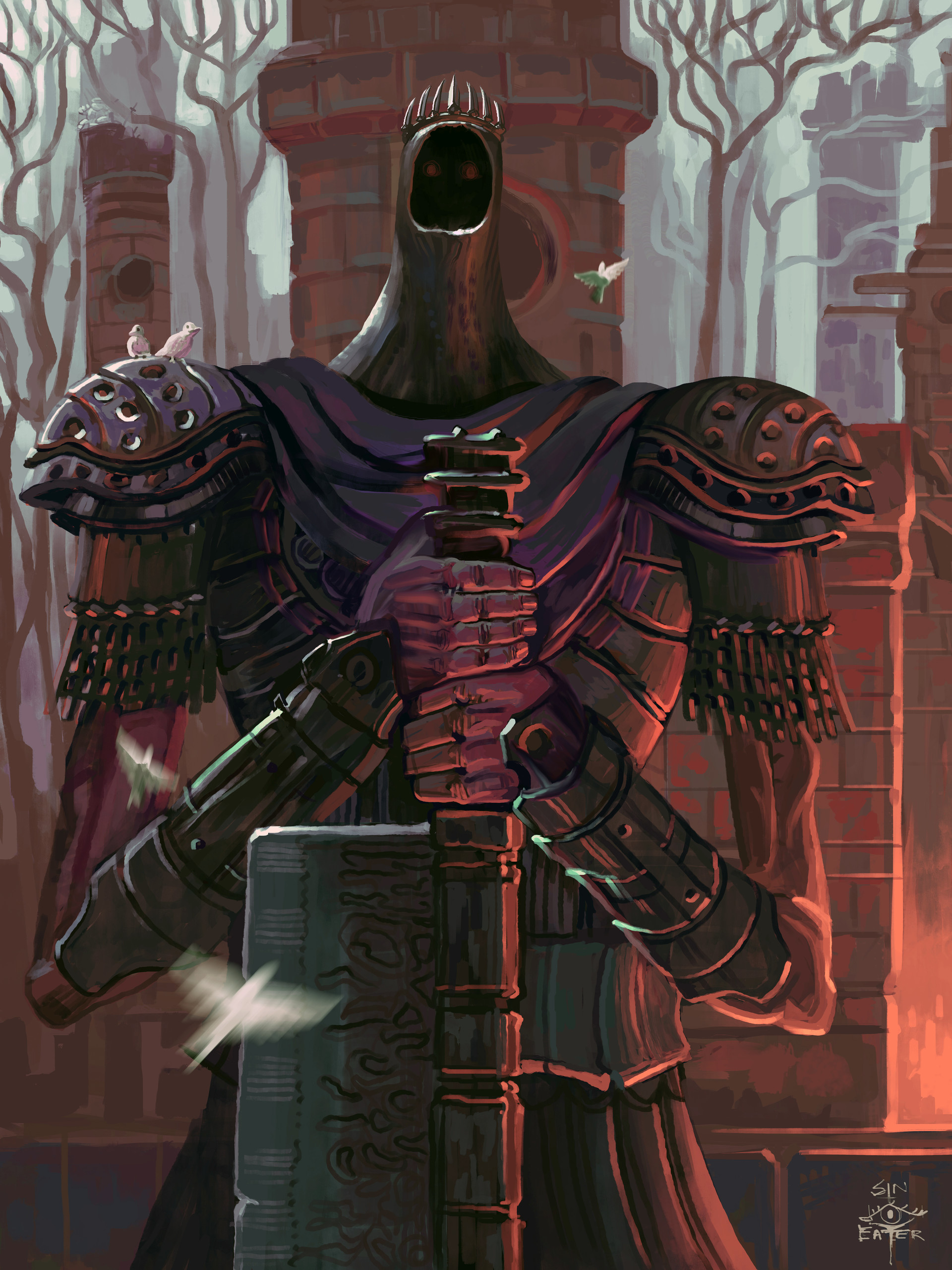 ArtStation - Yhorm the giant, zubin patnaik