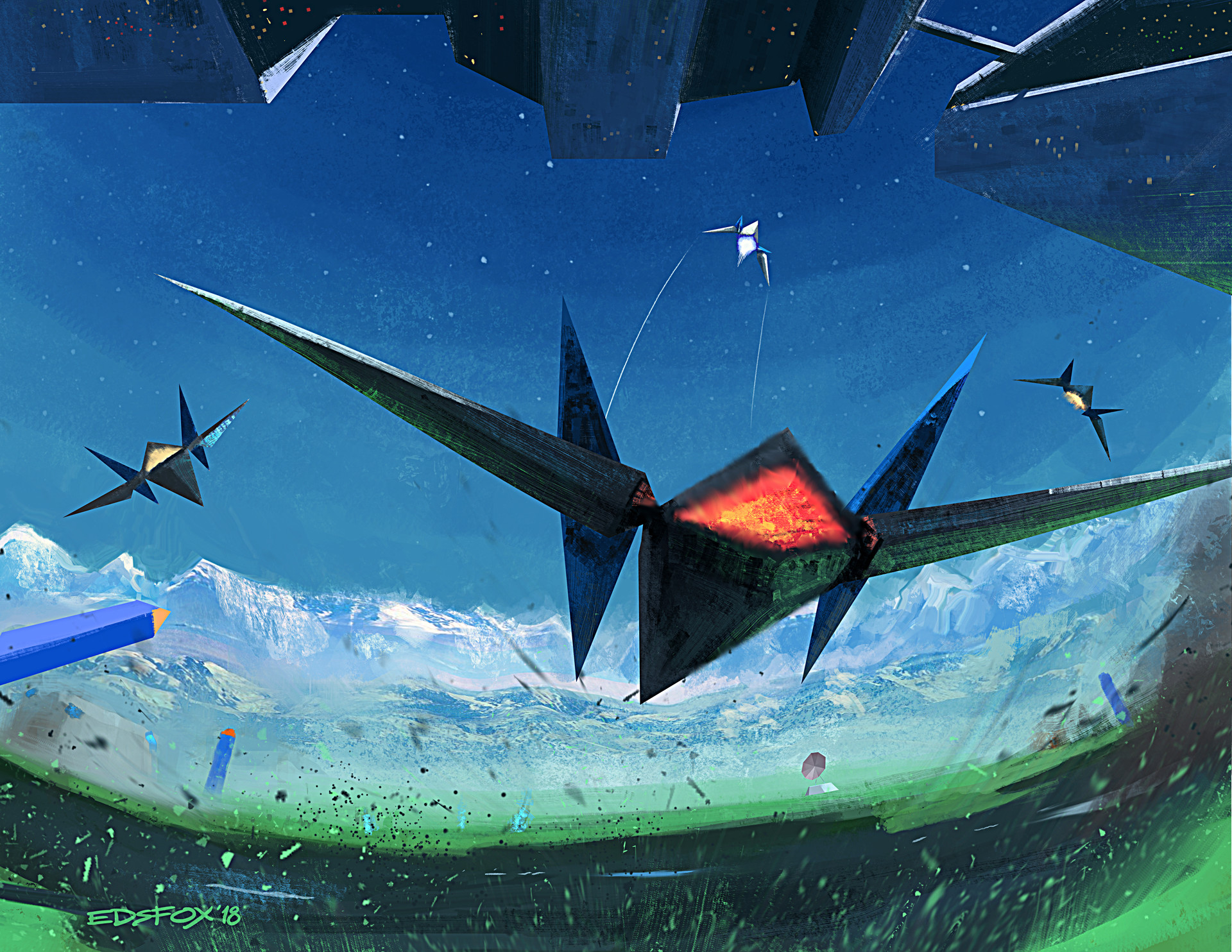 ArtStation - Incoming Enemy