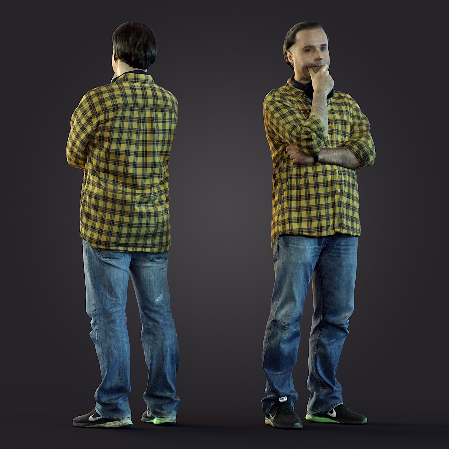 Rustam Arazov - 3d scan man 10