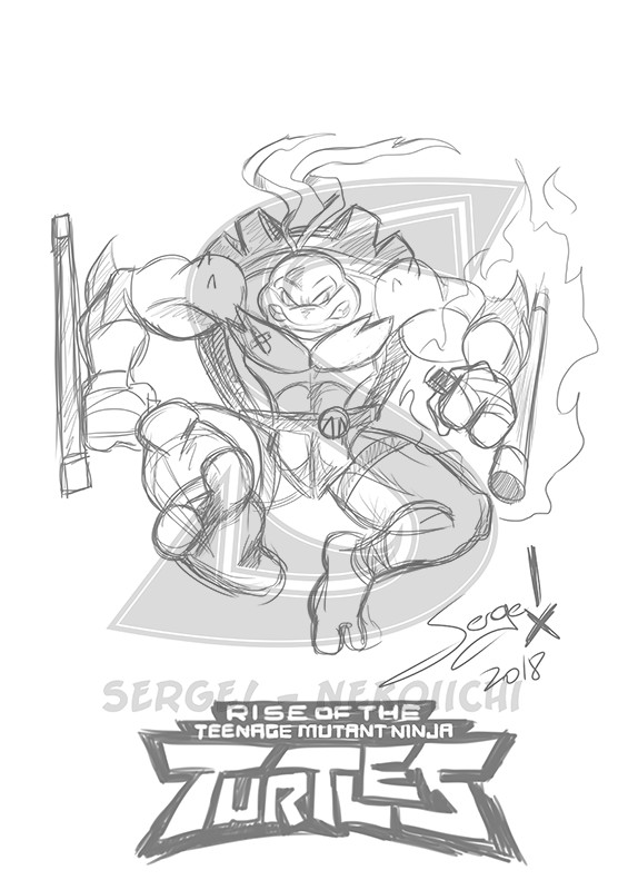 rise of the teenage mutant ninja turtles coloring pages