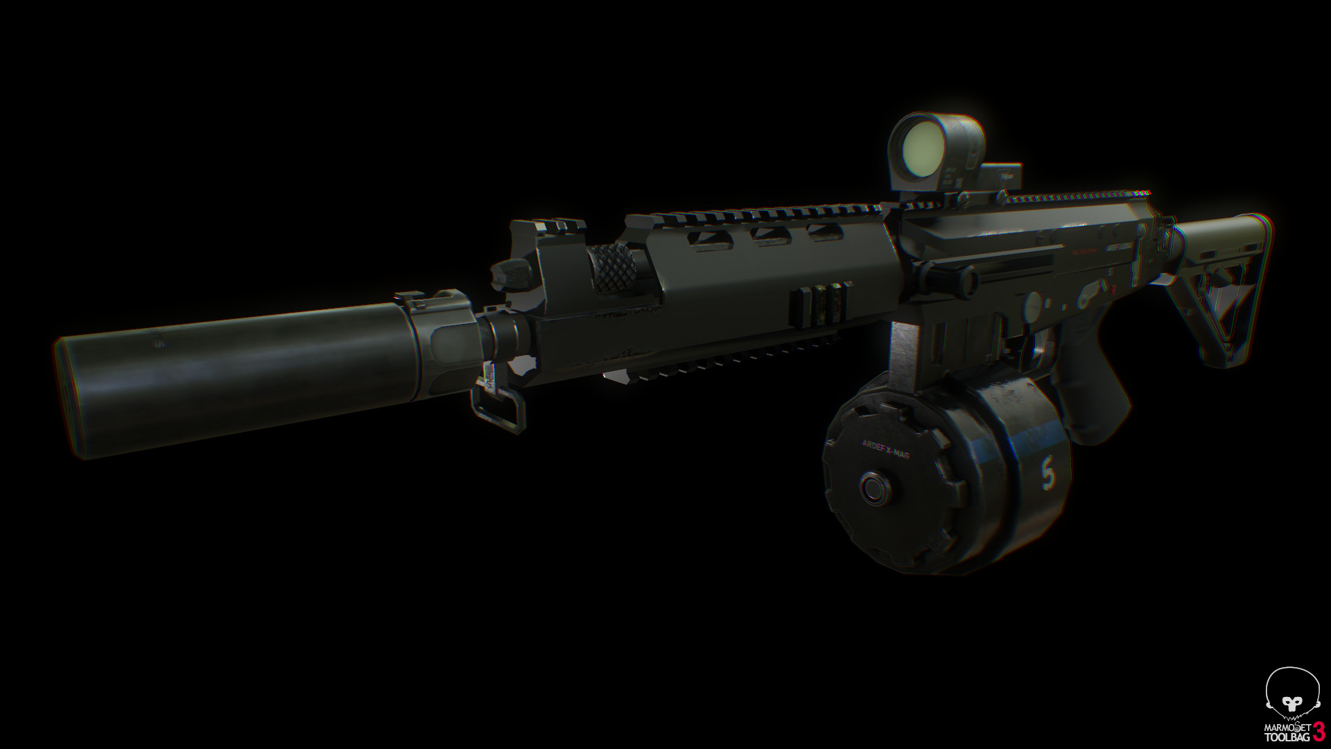 ArtStation - FN FAL FAMCa