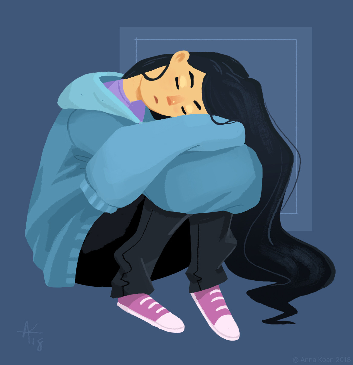 ArtStation - Curled Up