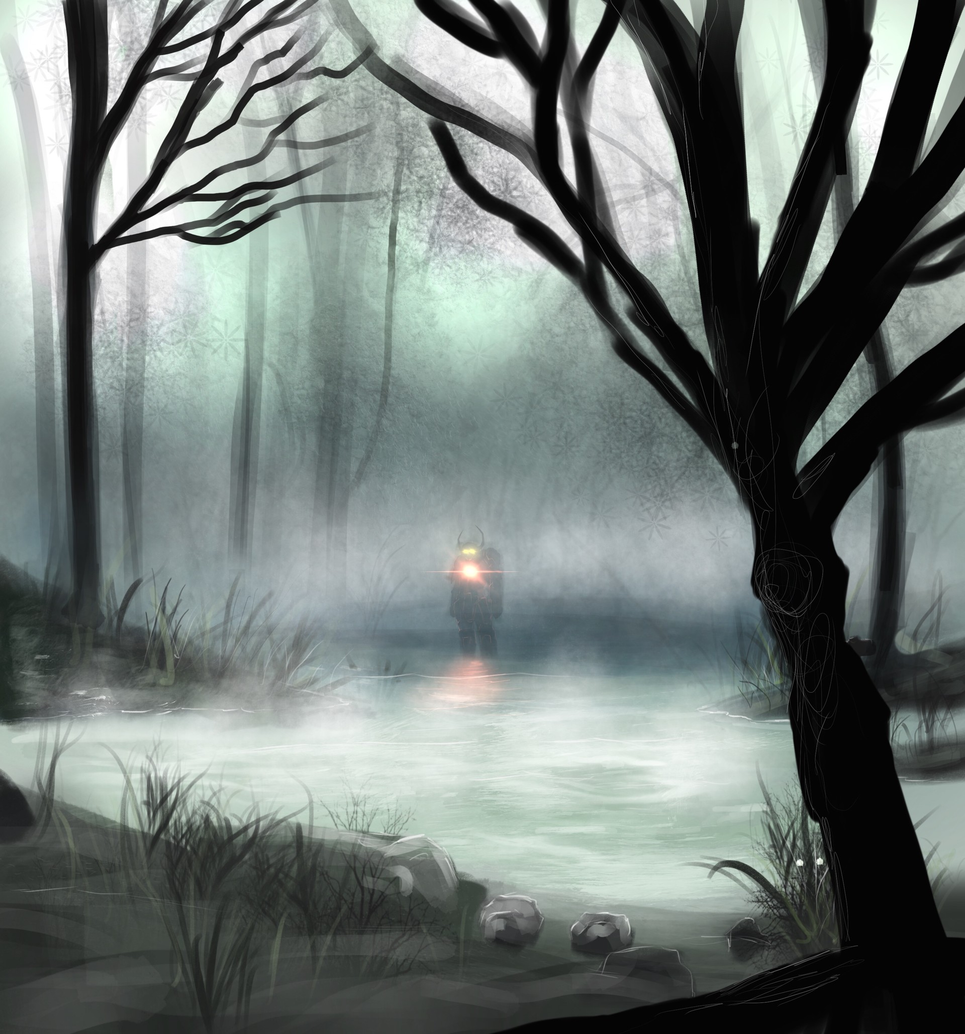 ArtStation - Lone warrior