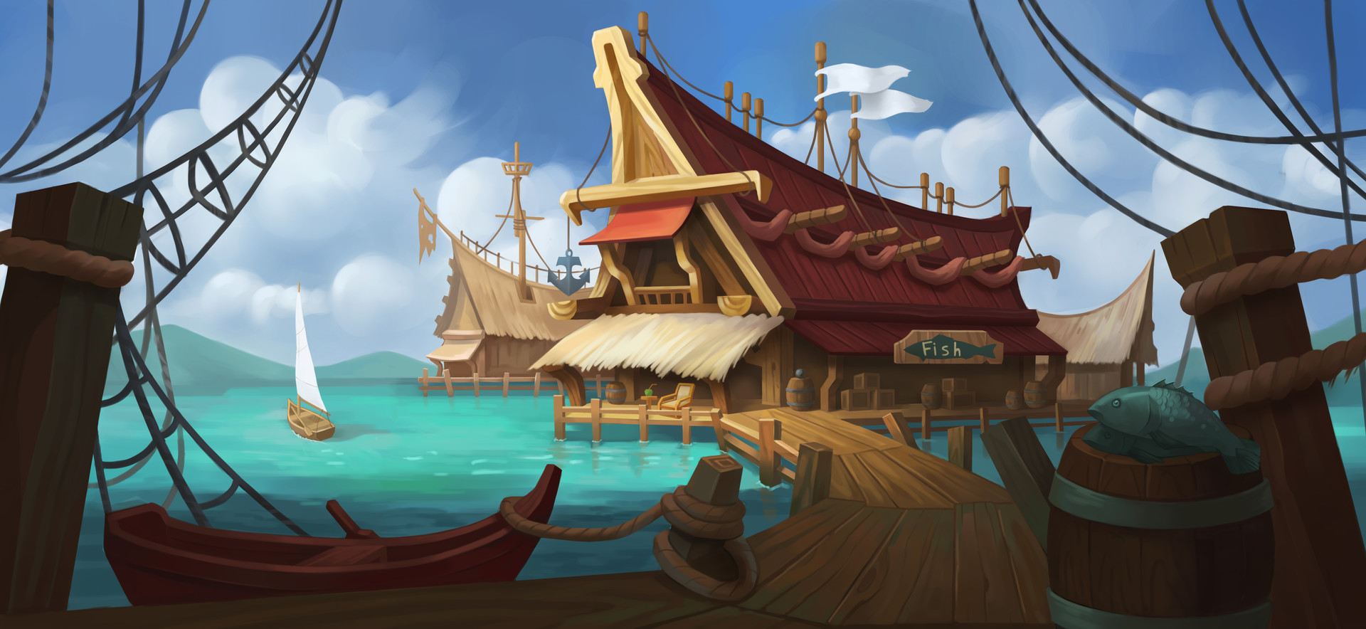 ArtStation - Harbor