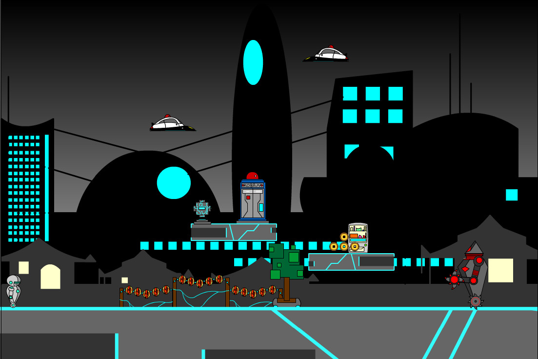 ArtStation - Animation Project - 2D Platformer Game