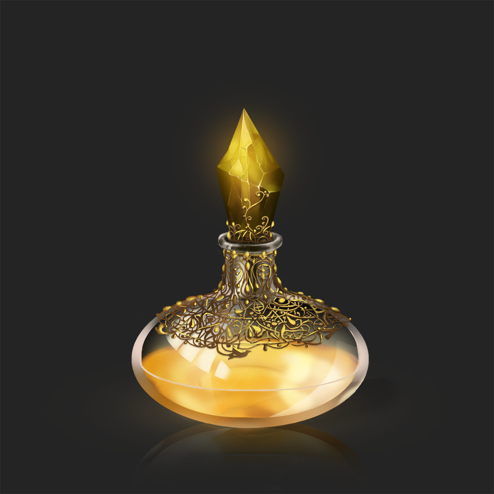 ArtStation - Elixir bottle