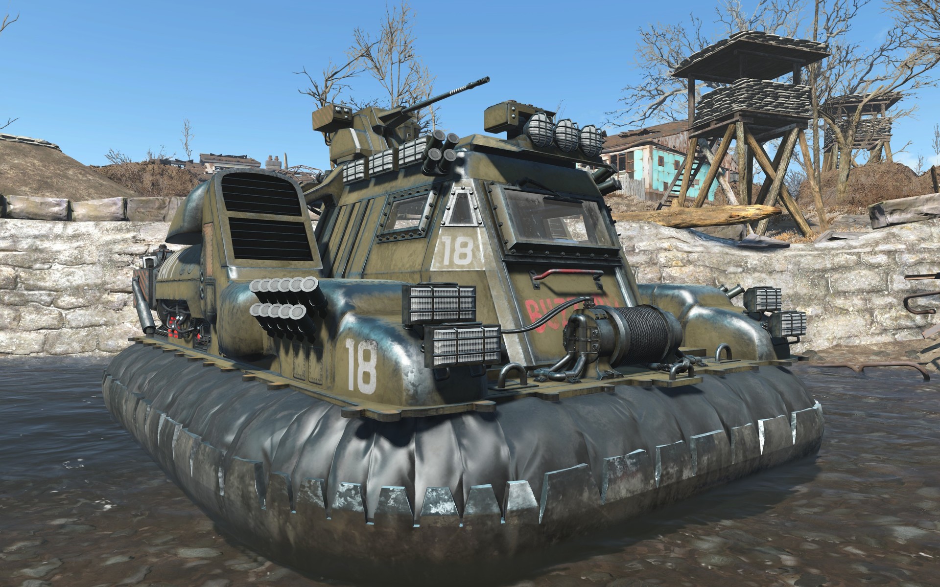 Shaafi Ahmad - West Tek M17 Armored Hovercraft