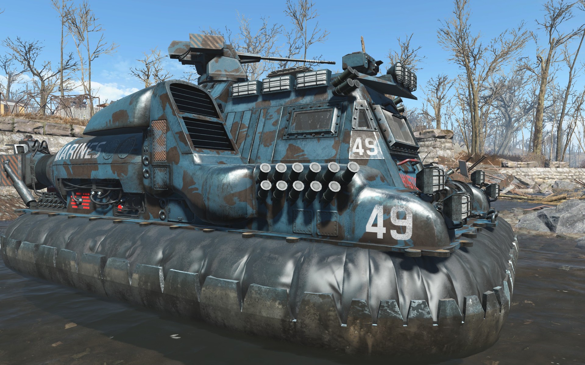 Shaafi Ahmad - West Tek M17 Armored Hovercraft