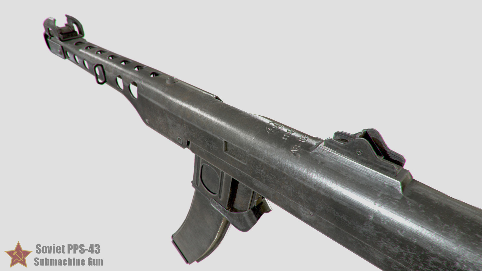 Andrey Mut - Soviet PPS-43 Submachine Gun