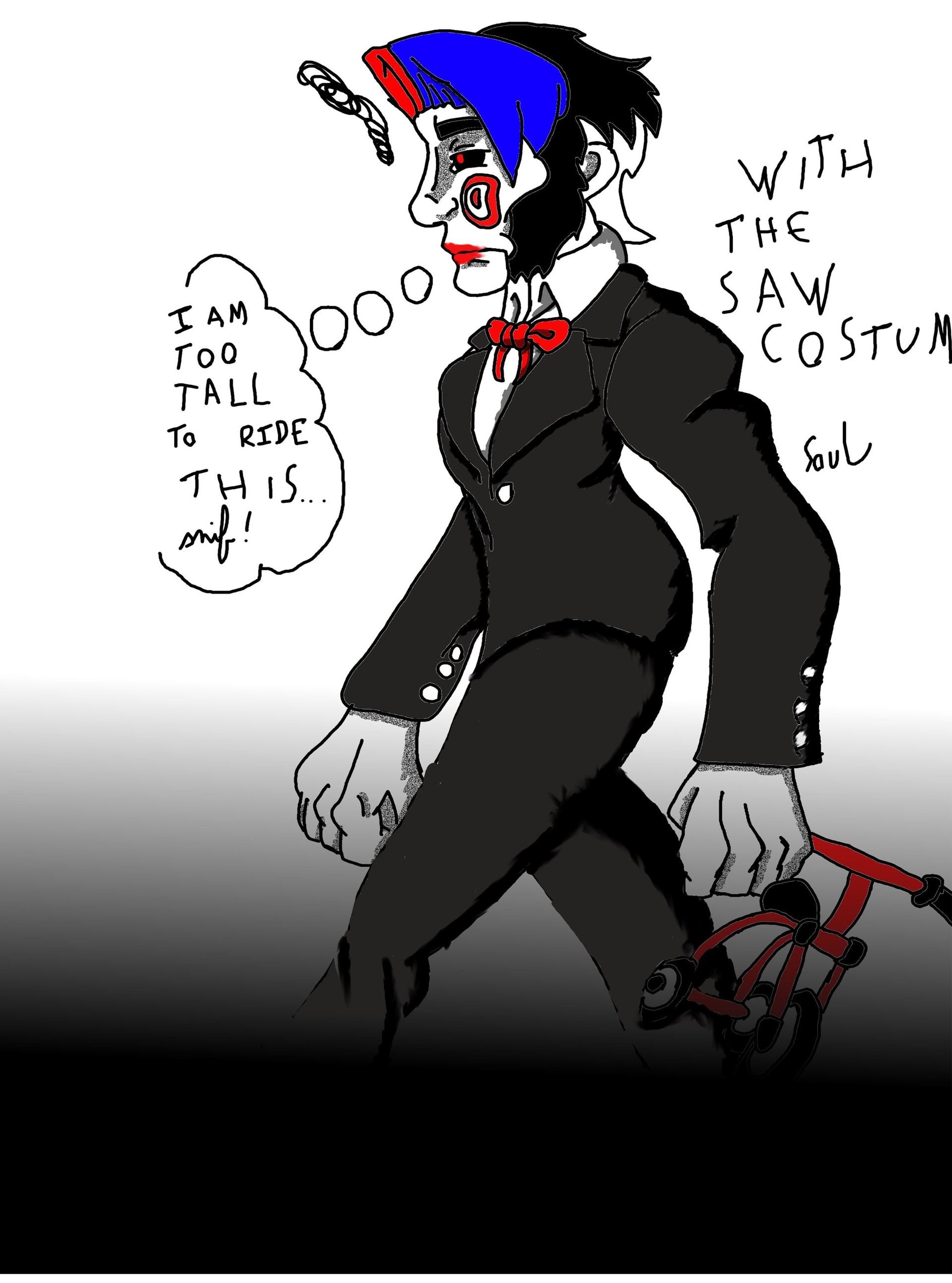 ArtStation - for halloween 2018:saw suit