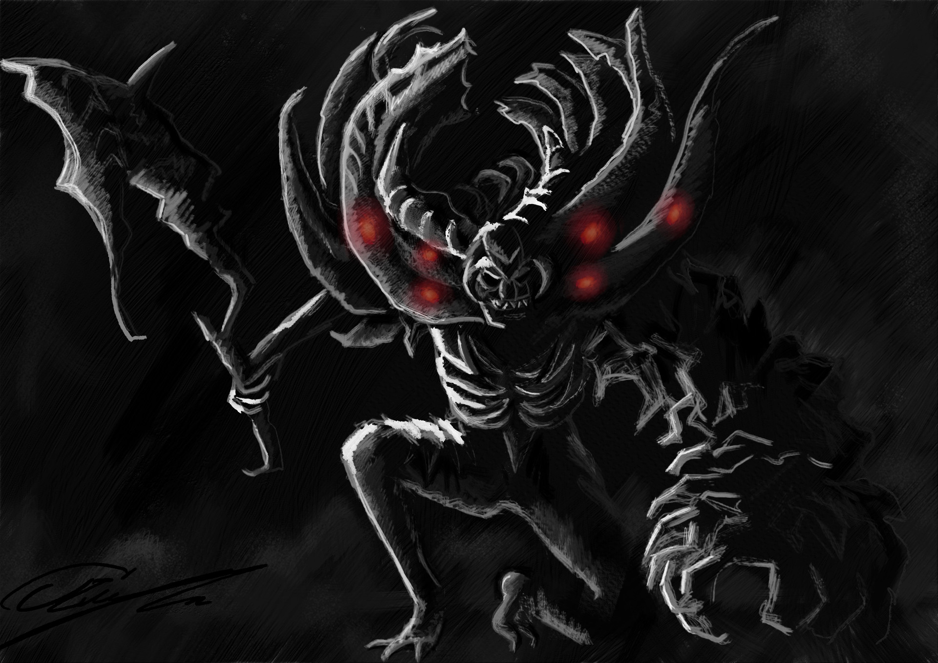 Dark Souls Manus Wallpaper