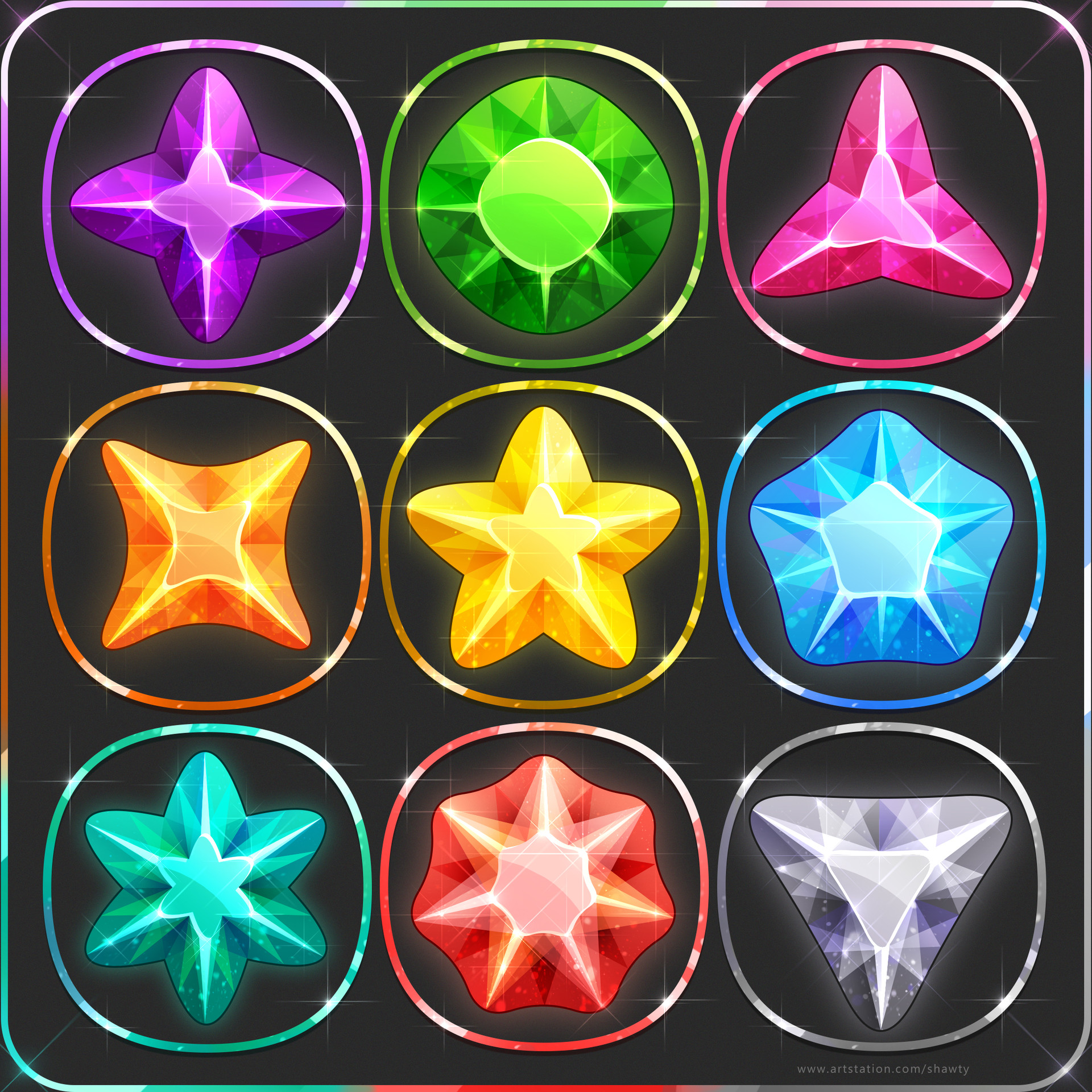 ArtStation - Gems