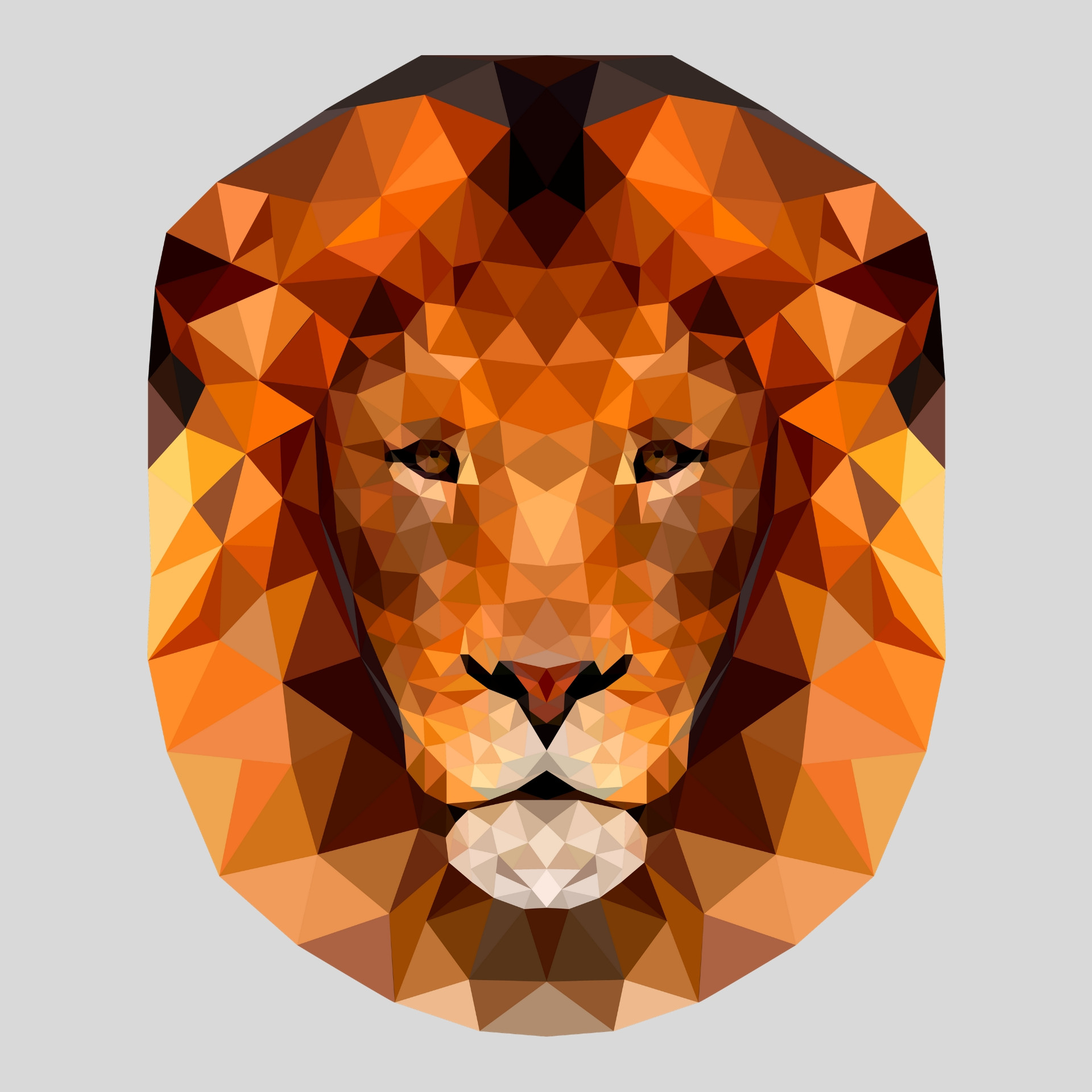 ArtStation - Low poly lion