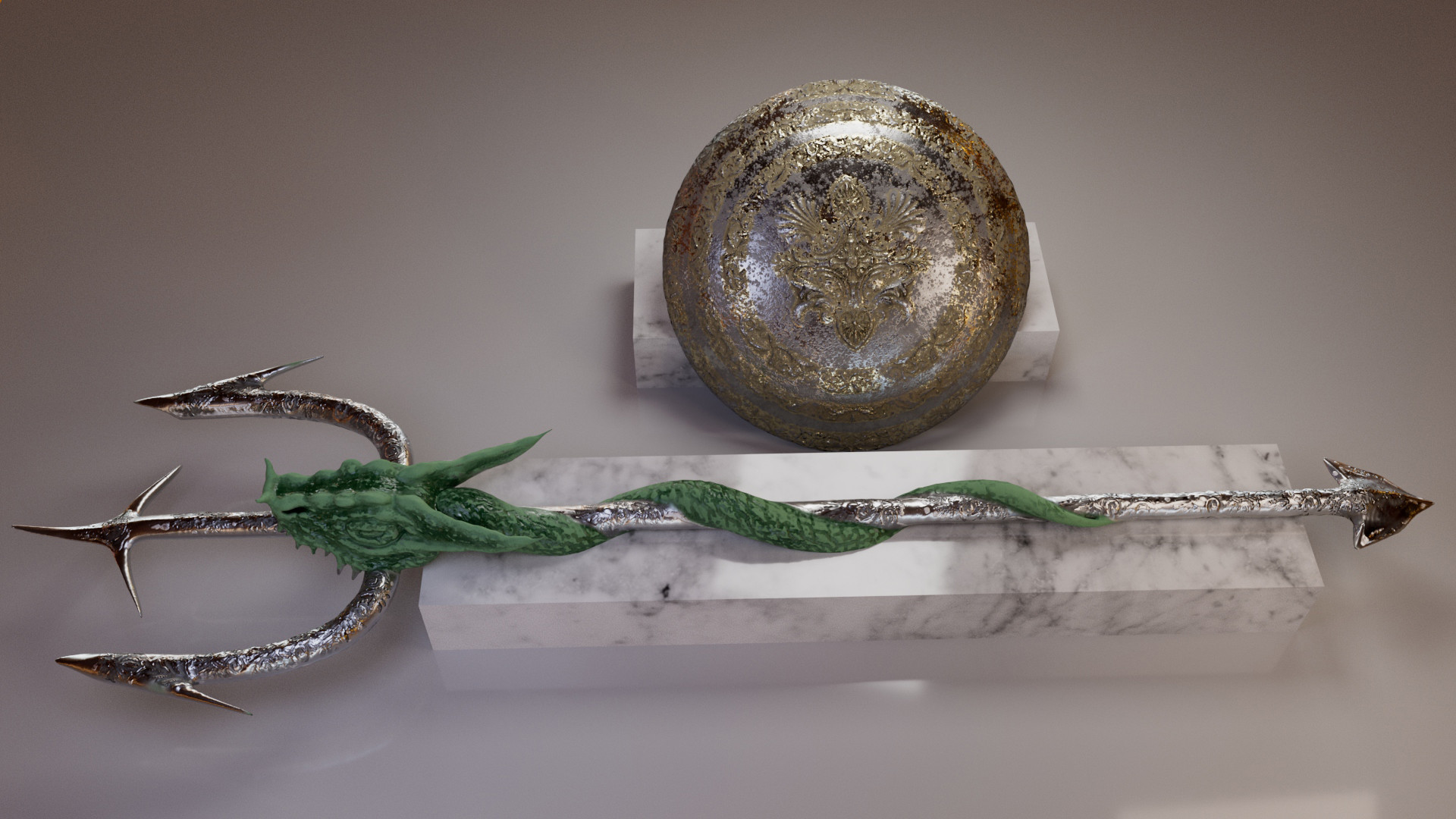 Allison Arnold - Deep Sea Mermaid Weapon Set