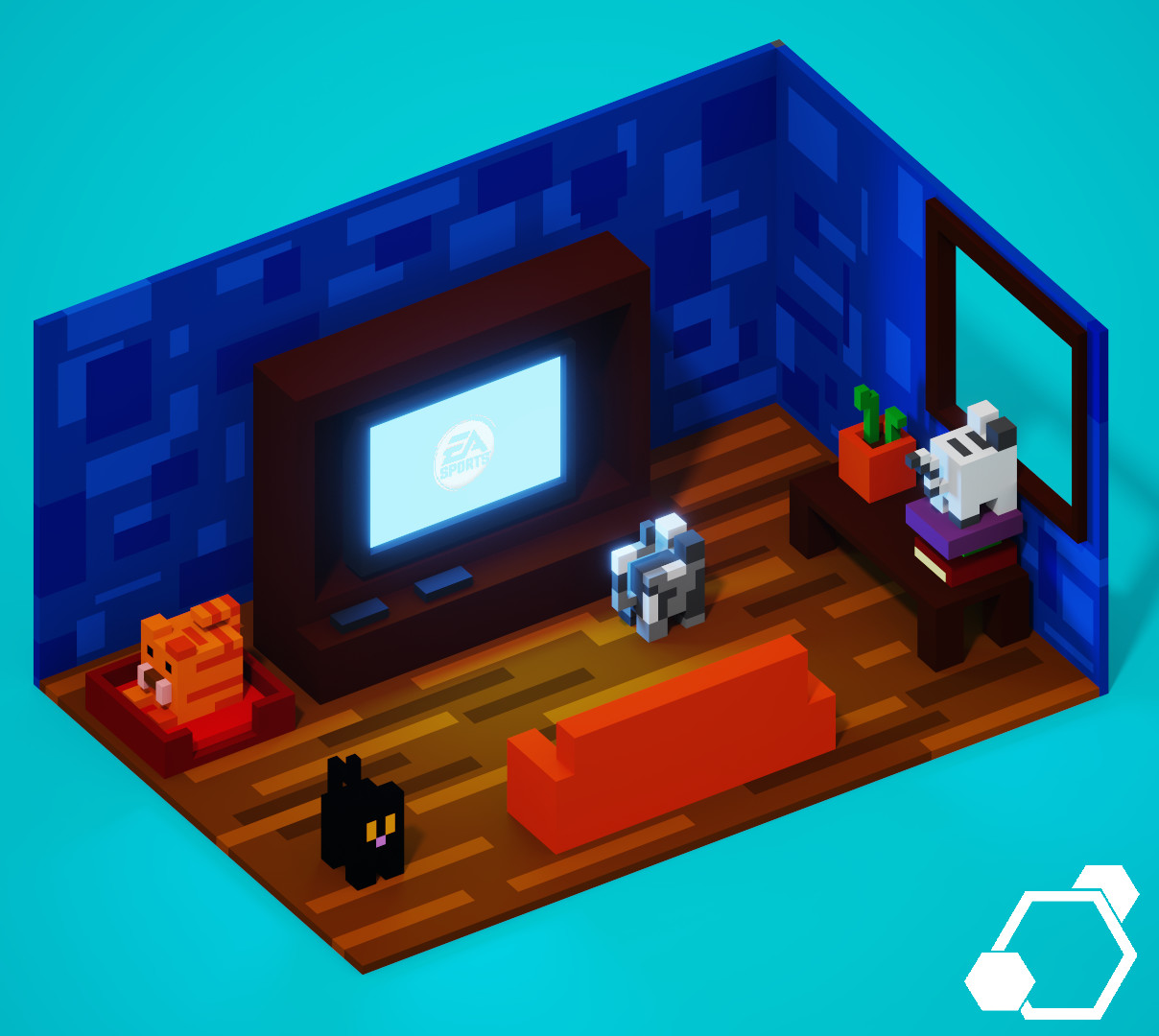 ArtStation - Cat Room