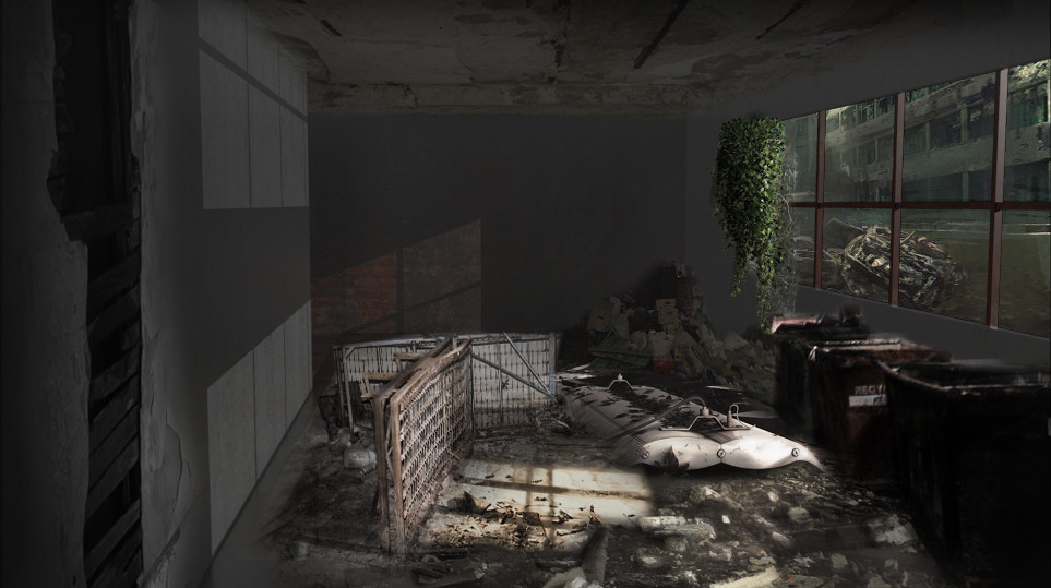 ArtStation - abandoned room