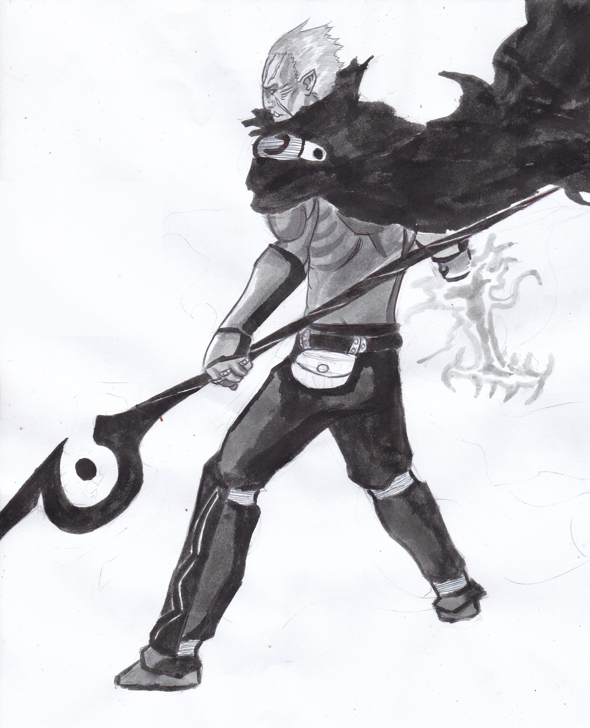 ArtStation - Half Orc Mage