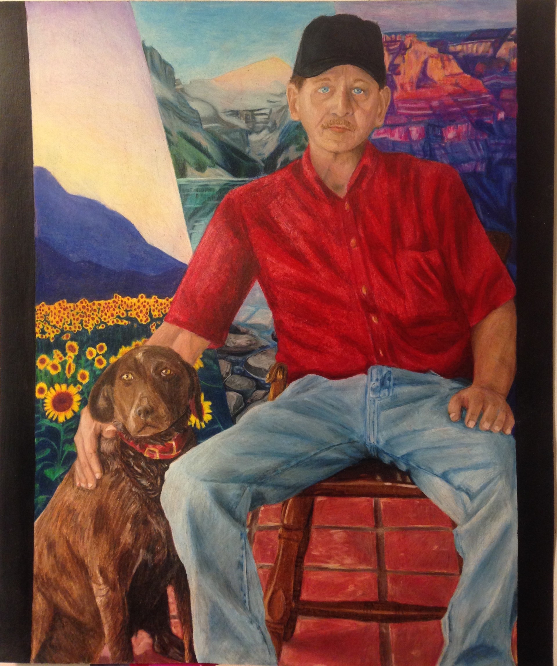 ArtStation - Man and dog