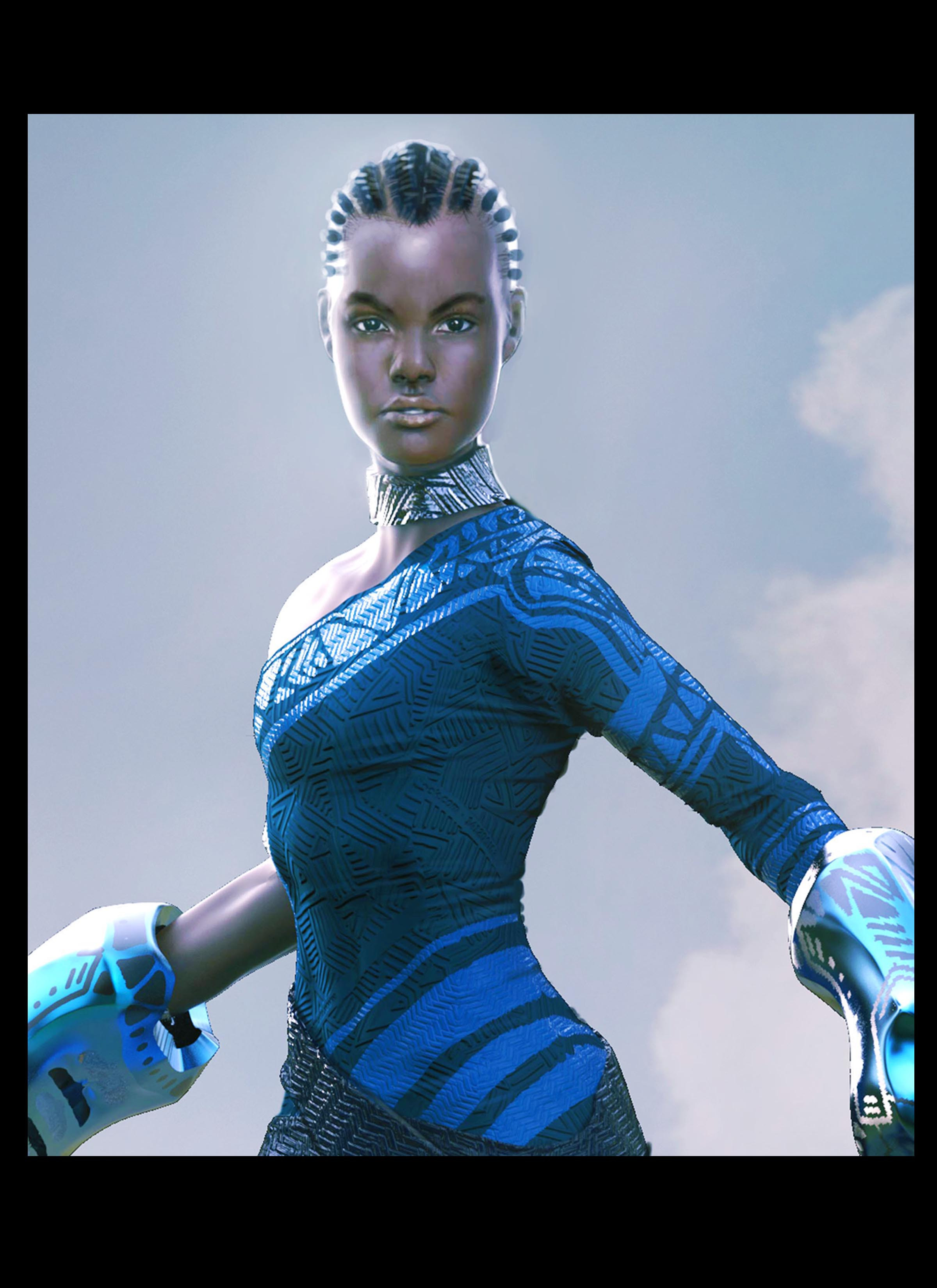 Constantine Sekeris - Black Panther 'Shuri' Costume Concept Design