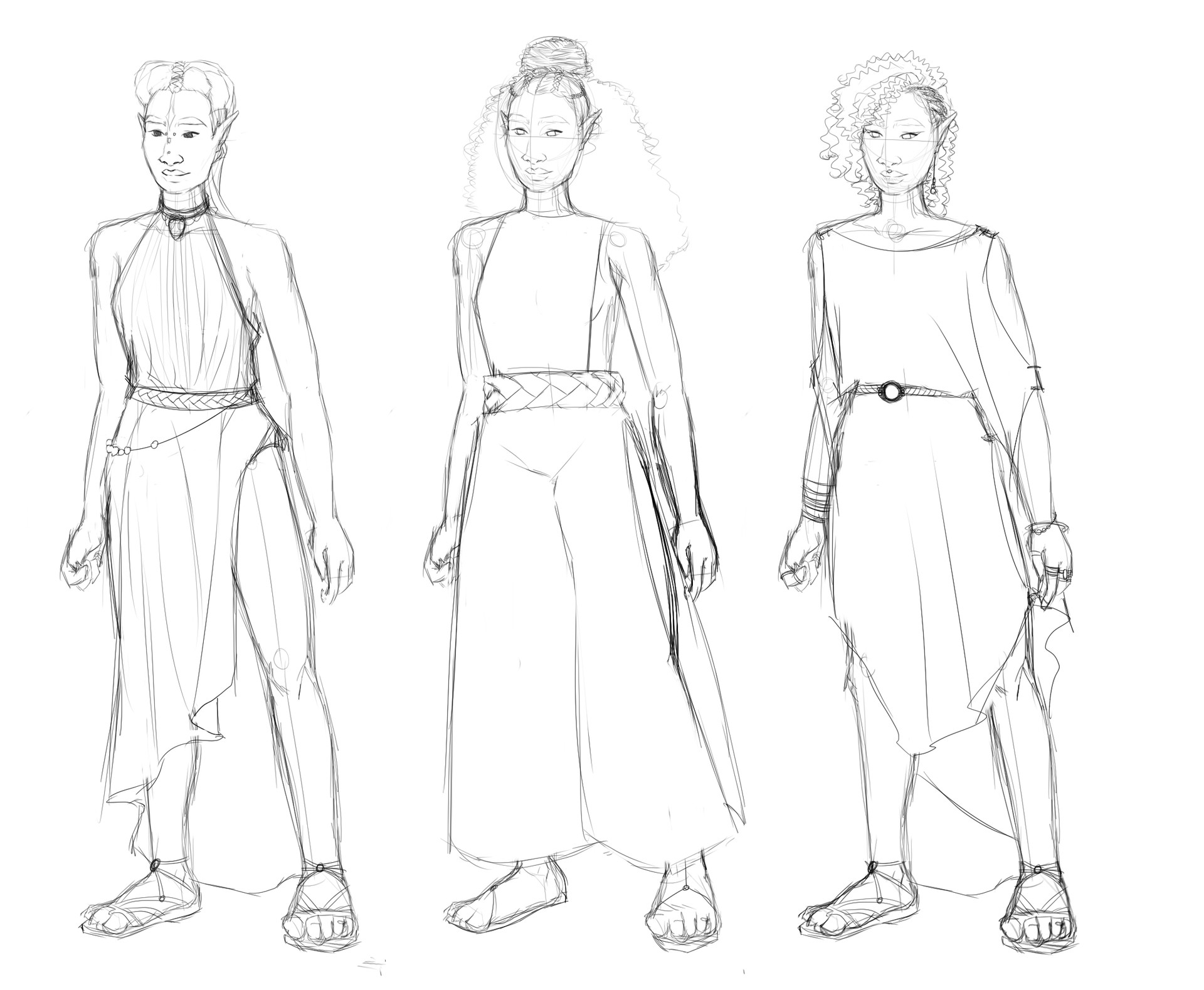 Cajsa Mörn - Elven Sage Concept Art