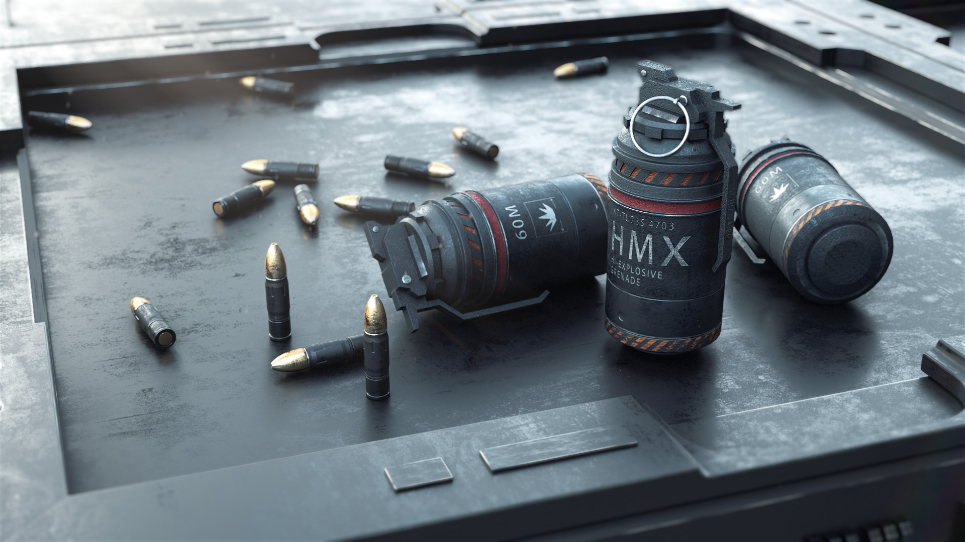 ArtStation - Hight-Explosive Grenades