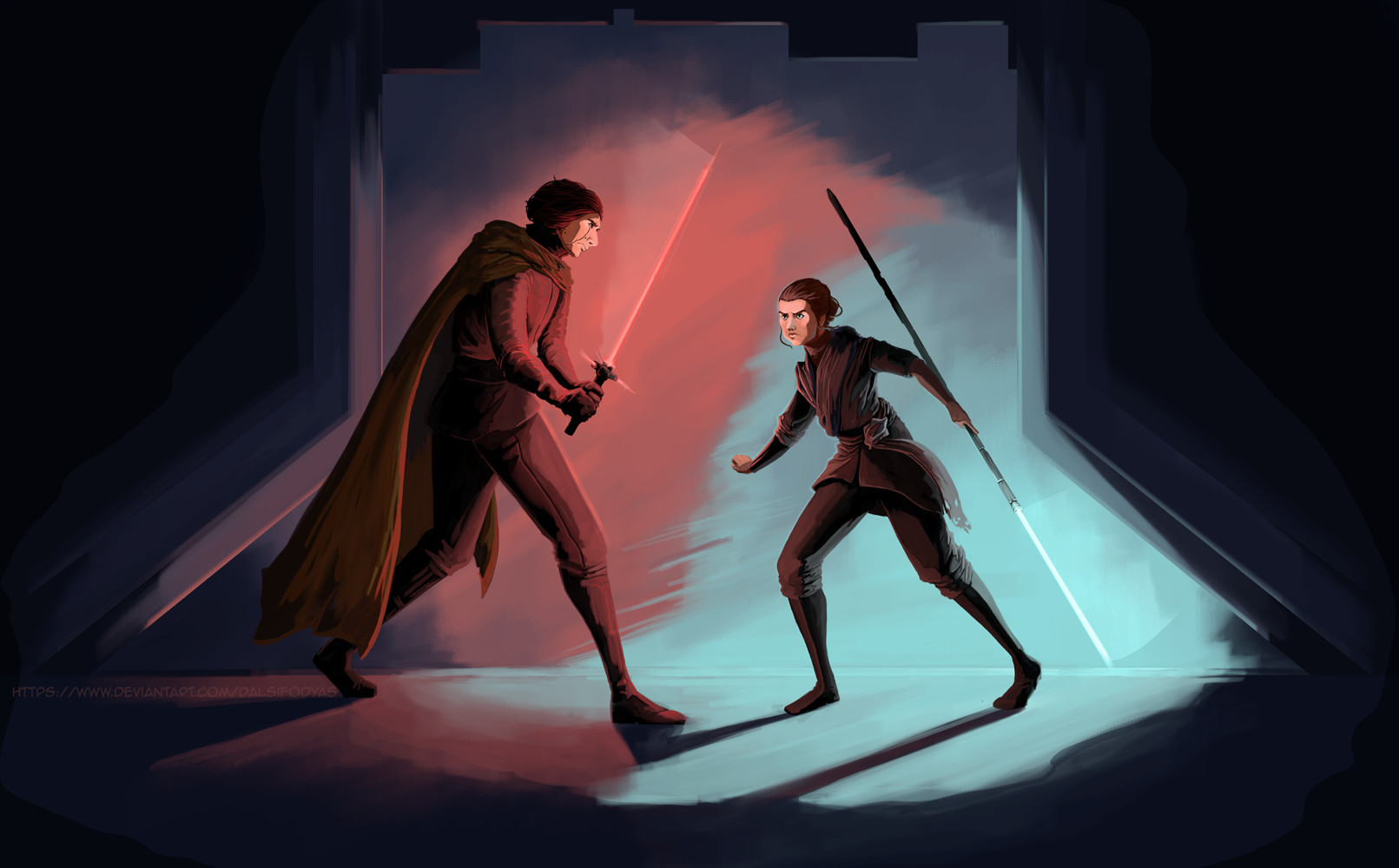 ArtStation - A duel everyone wants to happen