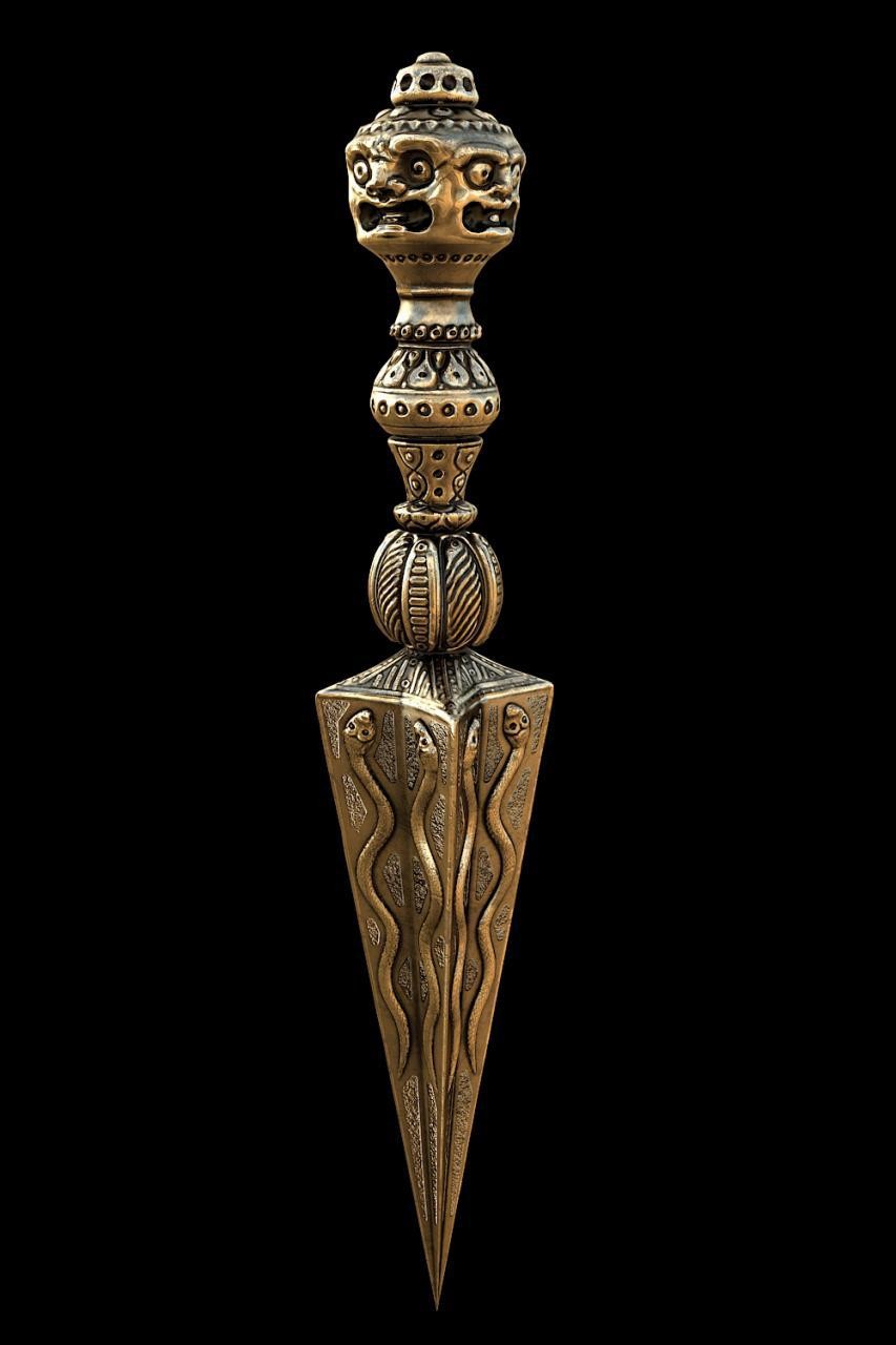 ArtStation - Low Poly Dagger