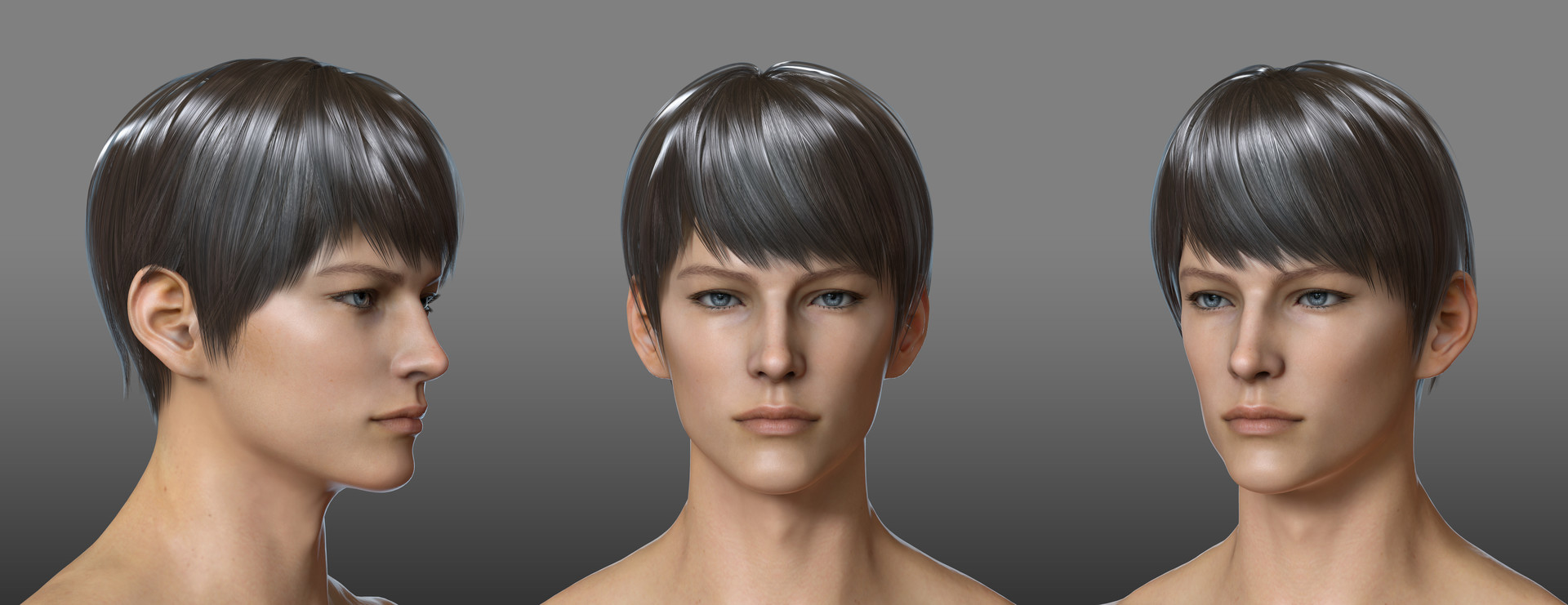 ArtStation - Male Character Head