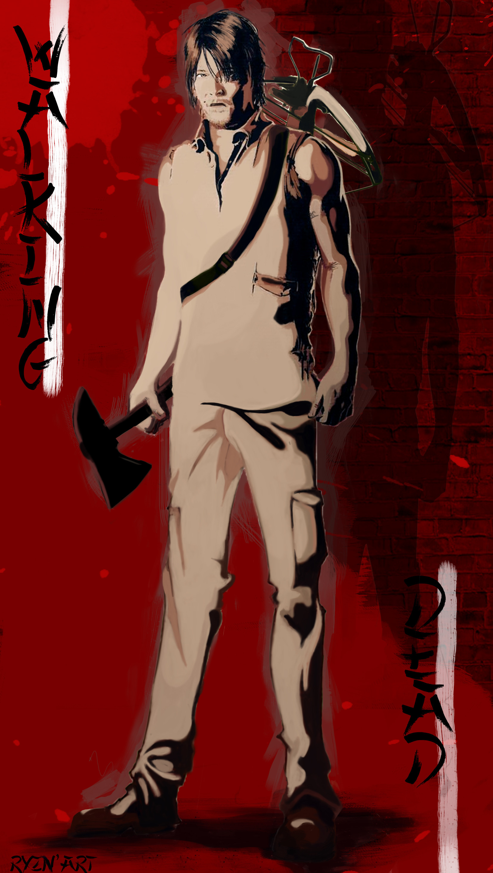 ArtStation - Digital paint Daryl