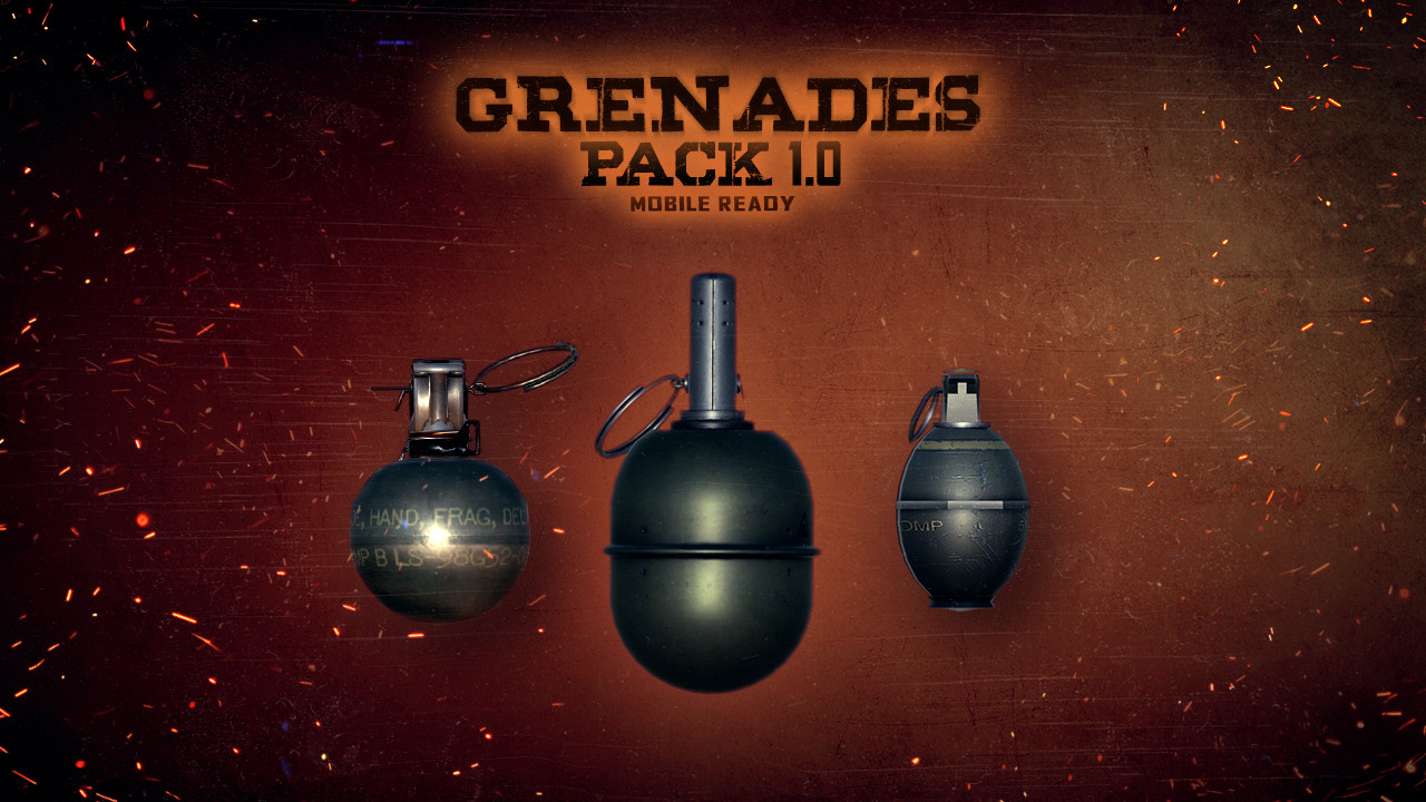 Artem Alexandrov - Grenades Pack Mobile Ready 1.0