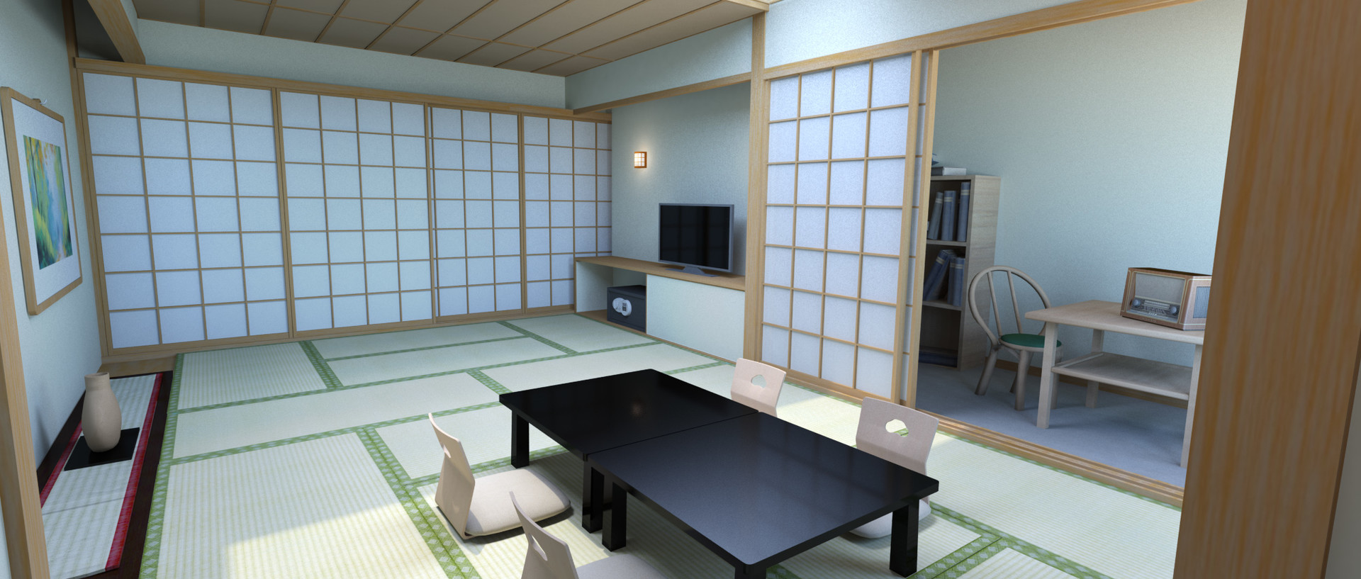 Royce Zhang - Shusuikan Traditional Japanese Hot Spring Inn Interior ...