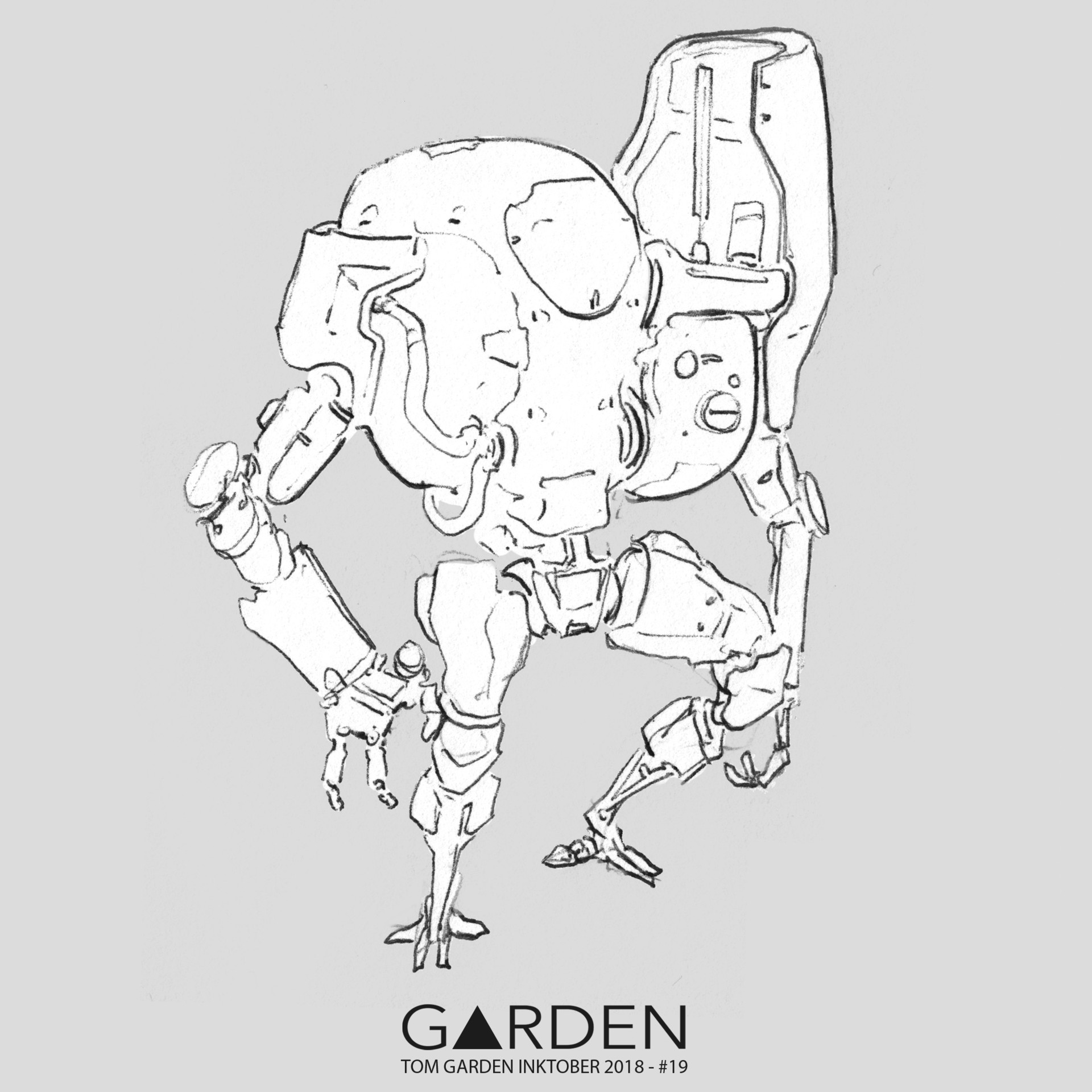 Tom Garden - Inktober 2018