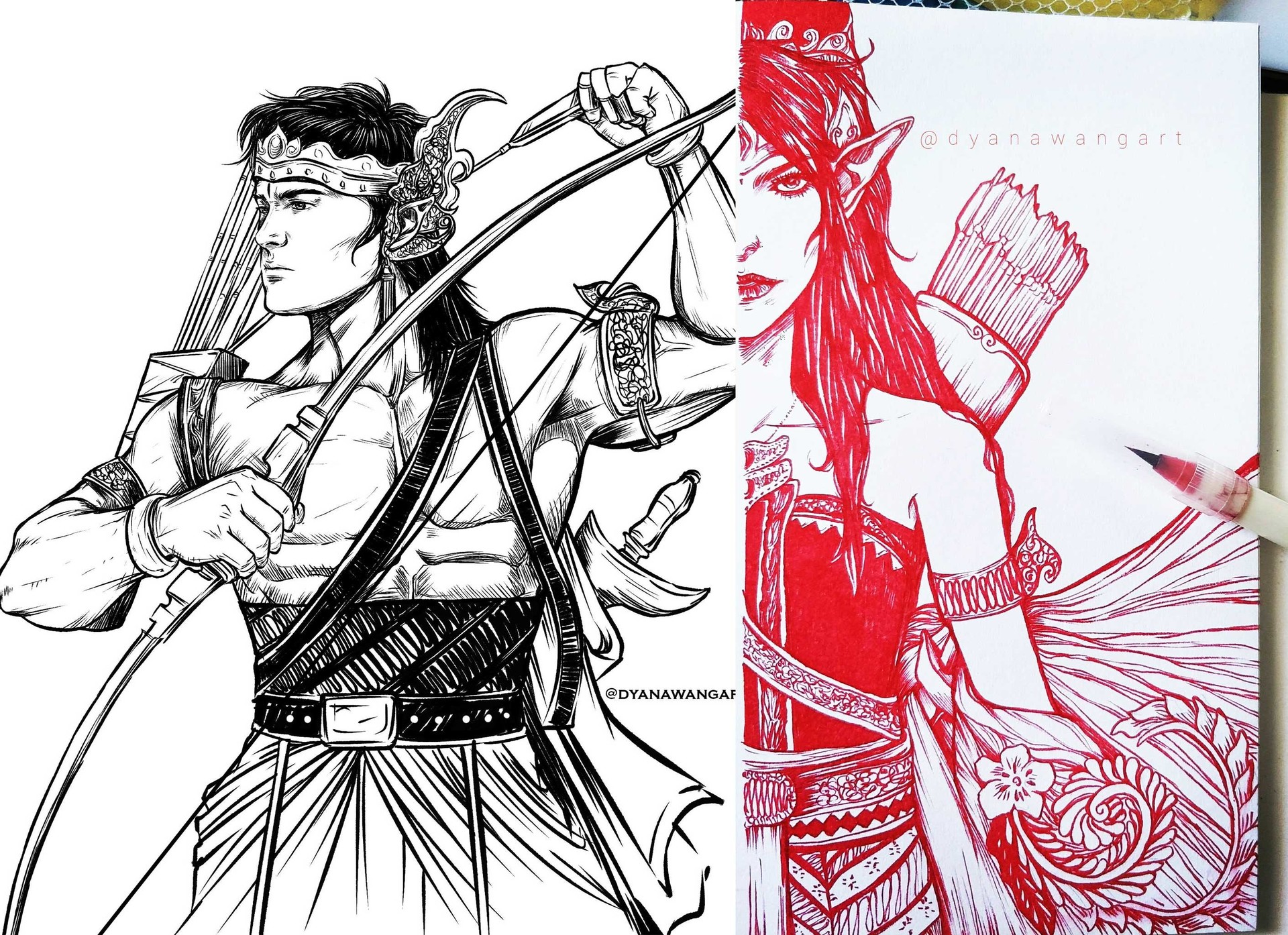 ArtStation - Rama and Shinta