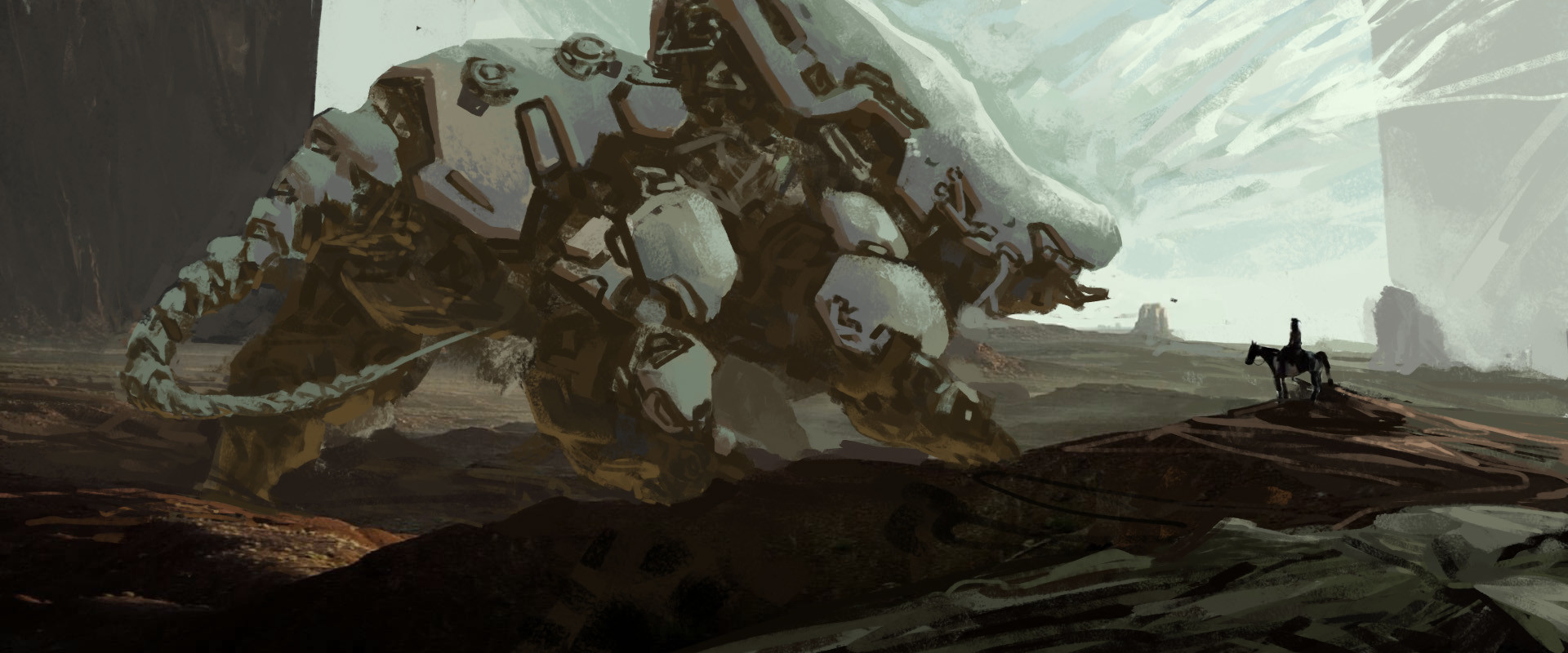 ArtStation - Colossus in the west 2