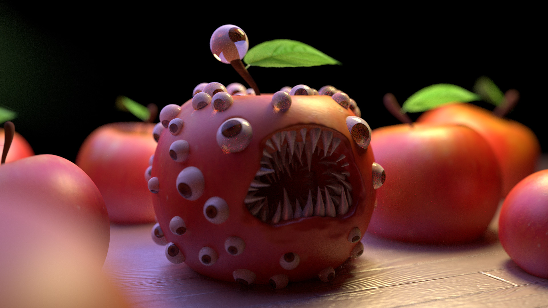 kromkrit tharawanit - Evil Apple