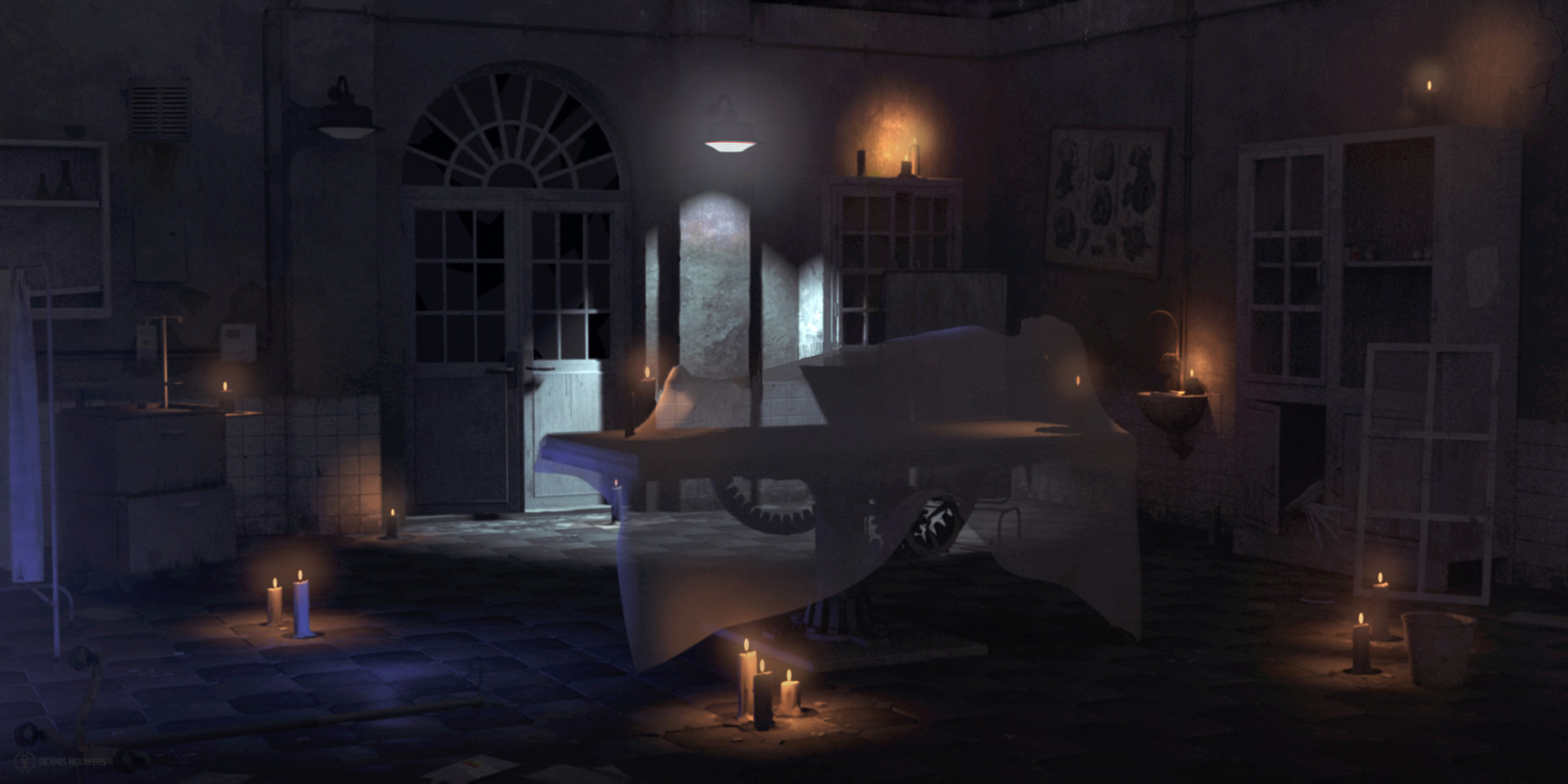 ArtStation - Halloween 2018 - Horror-Hospital