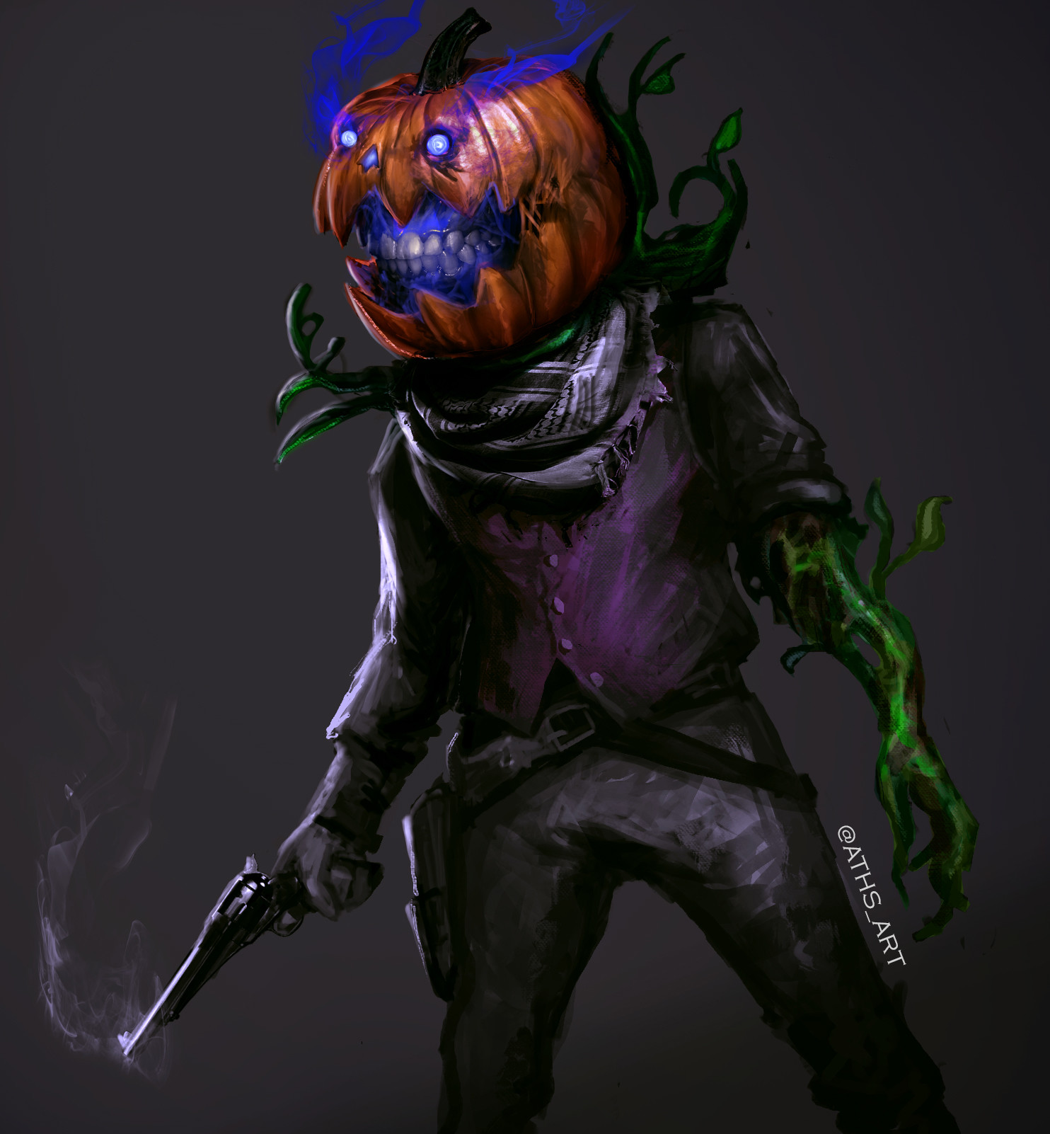 ArtStation - Halloween Sketches - 2018