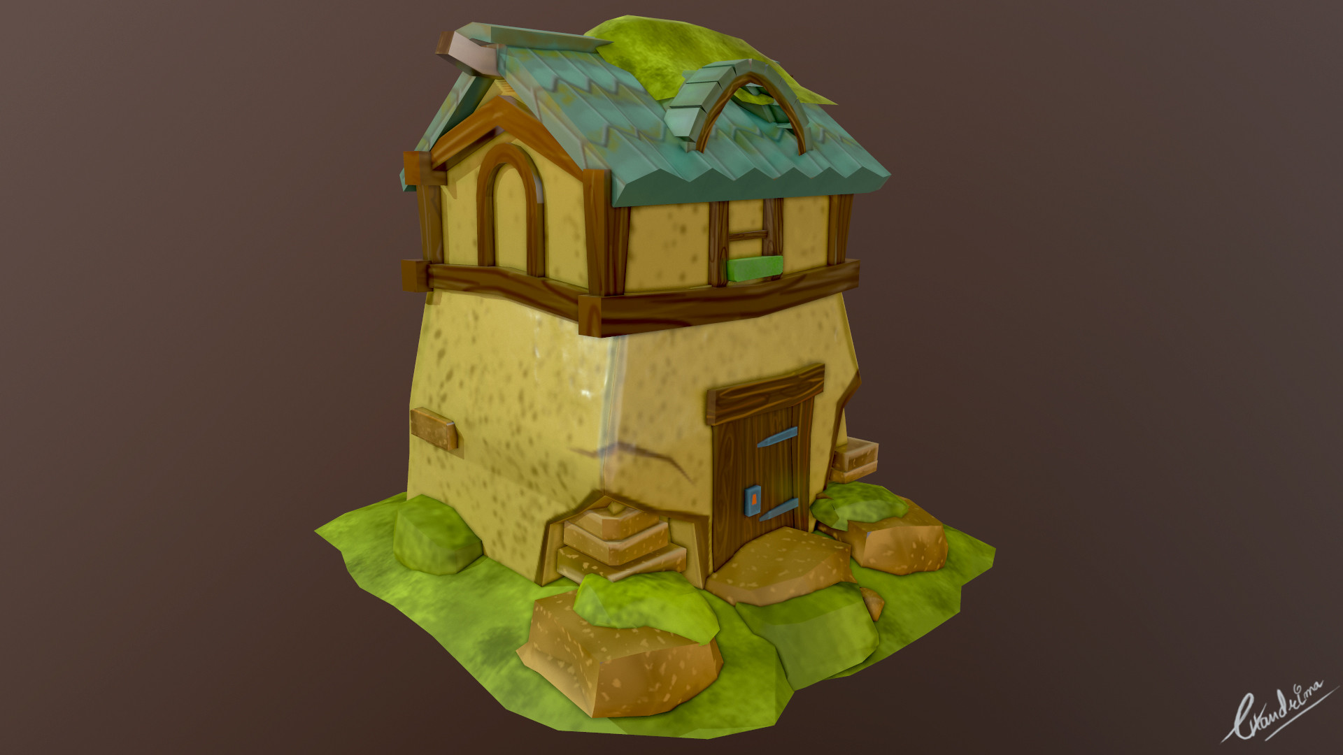 ArtStation - Toon House