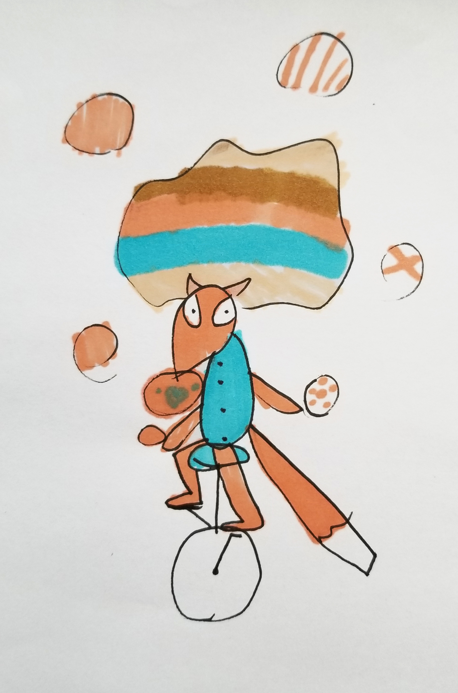 ArtStation - Clown Fox