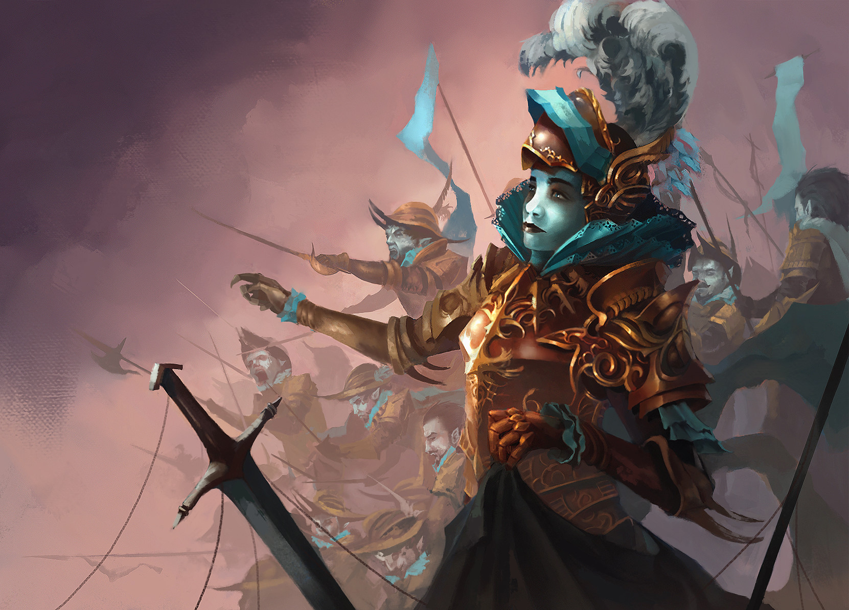 ArtStation - Ixalan Inspired Vampires