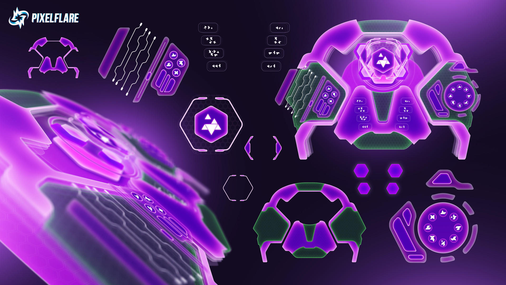 William Cameron - Halo HuD & UI Concept Art (Fanmade)