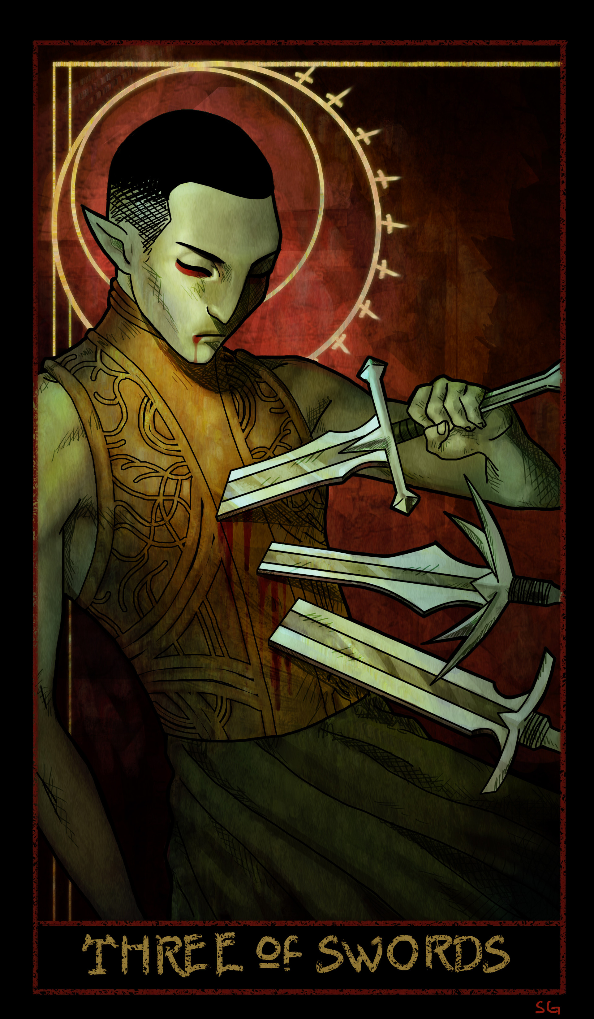 ArtStation - Three of Swords