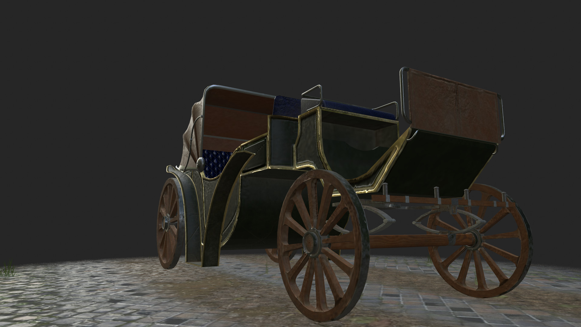 Alan Lilley - Landau Carriage Open/ Closed