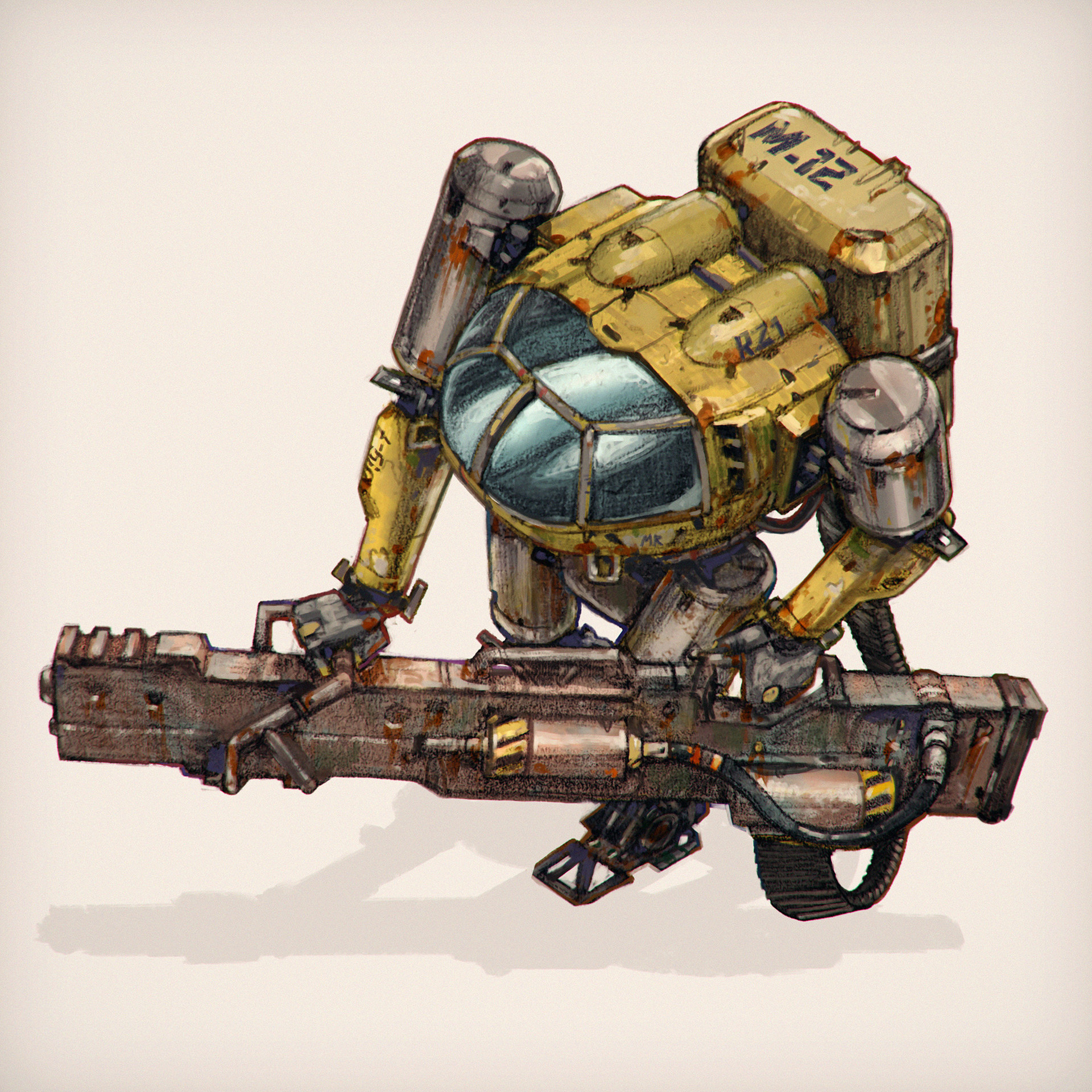 ArtStation - Heavy Gunner
