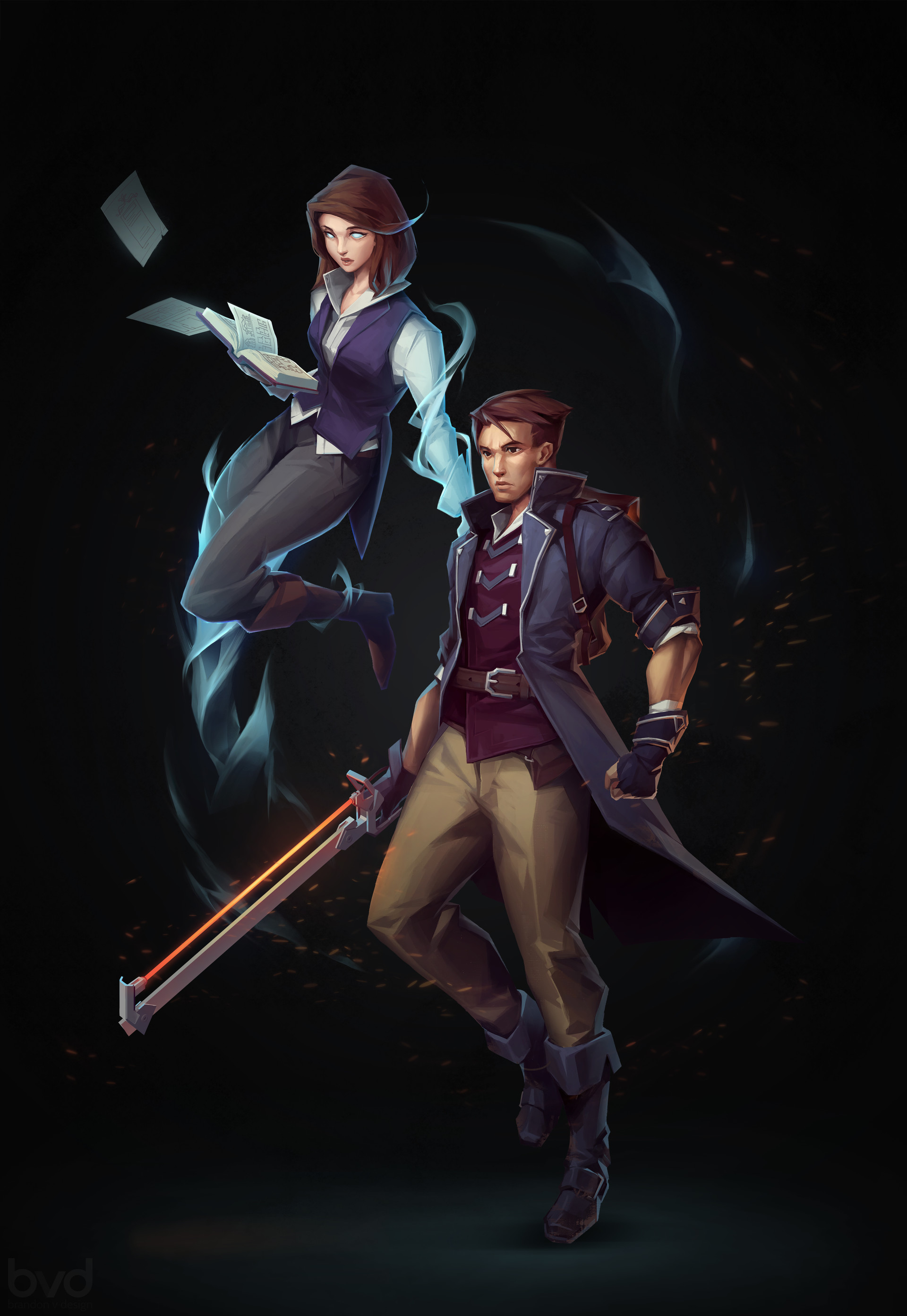 ArtStation - An Undead Detective