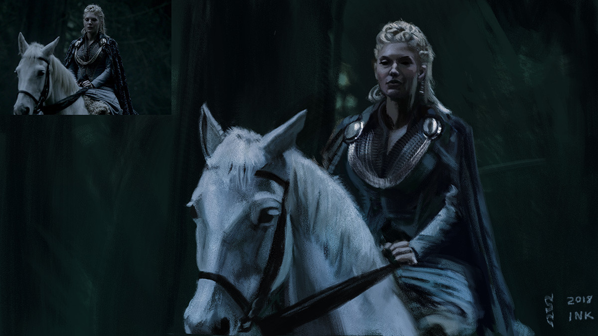 ArtStation - viking rider