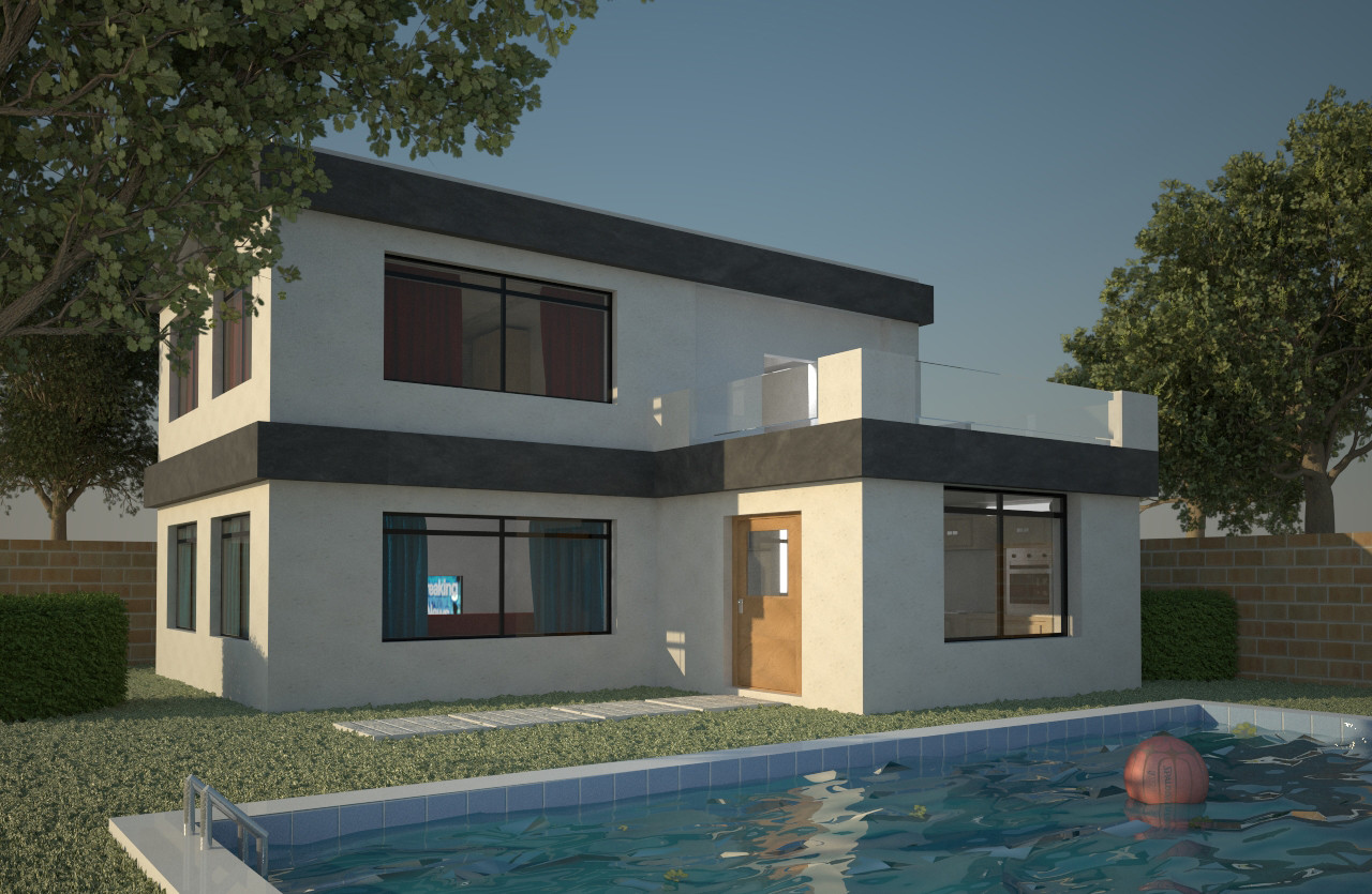 ArtStation - House Exterior