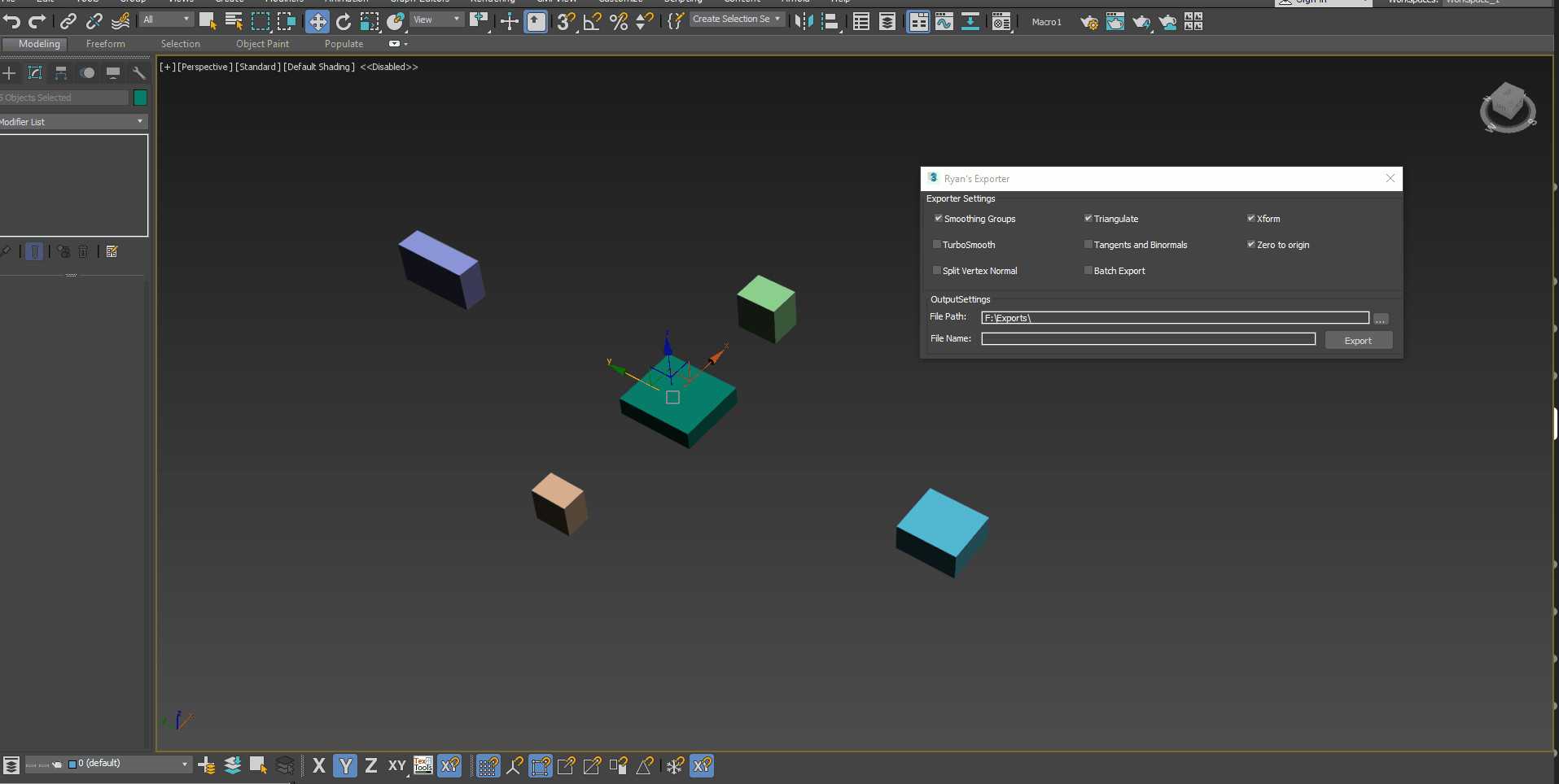 ArtStation - Max Script : Exporter