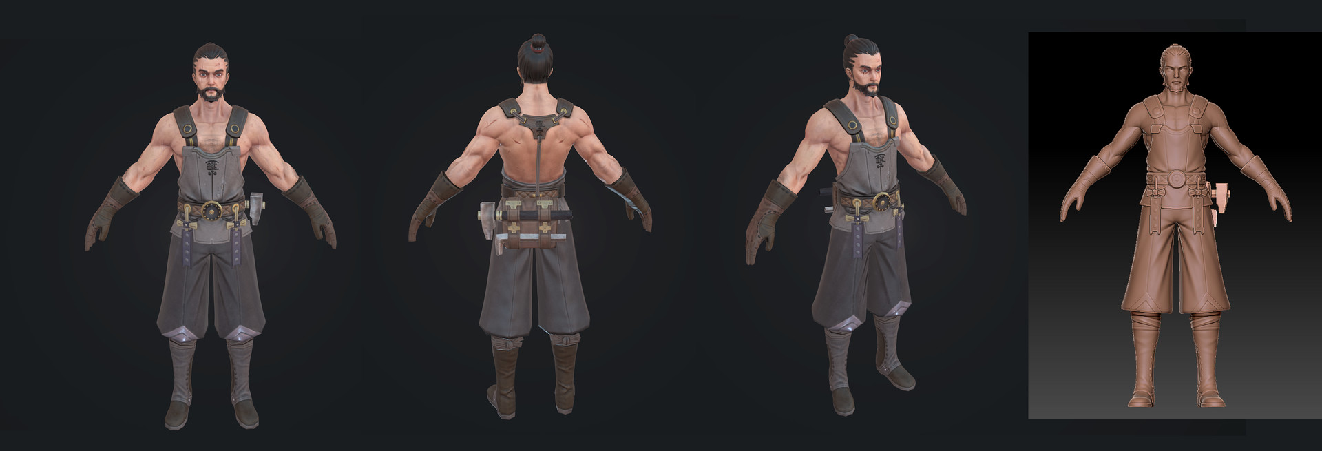 ArtStation - 铁匠NPC